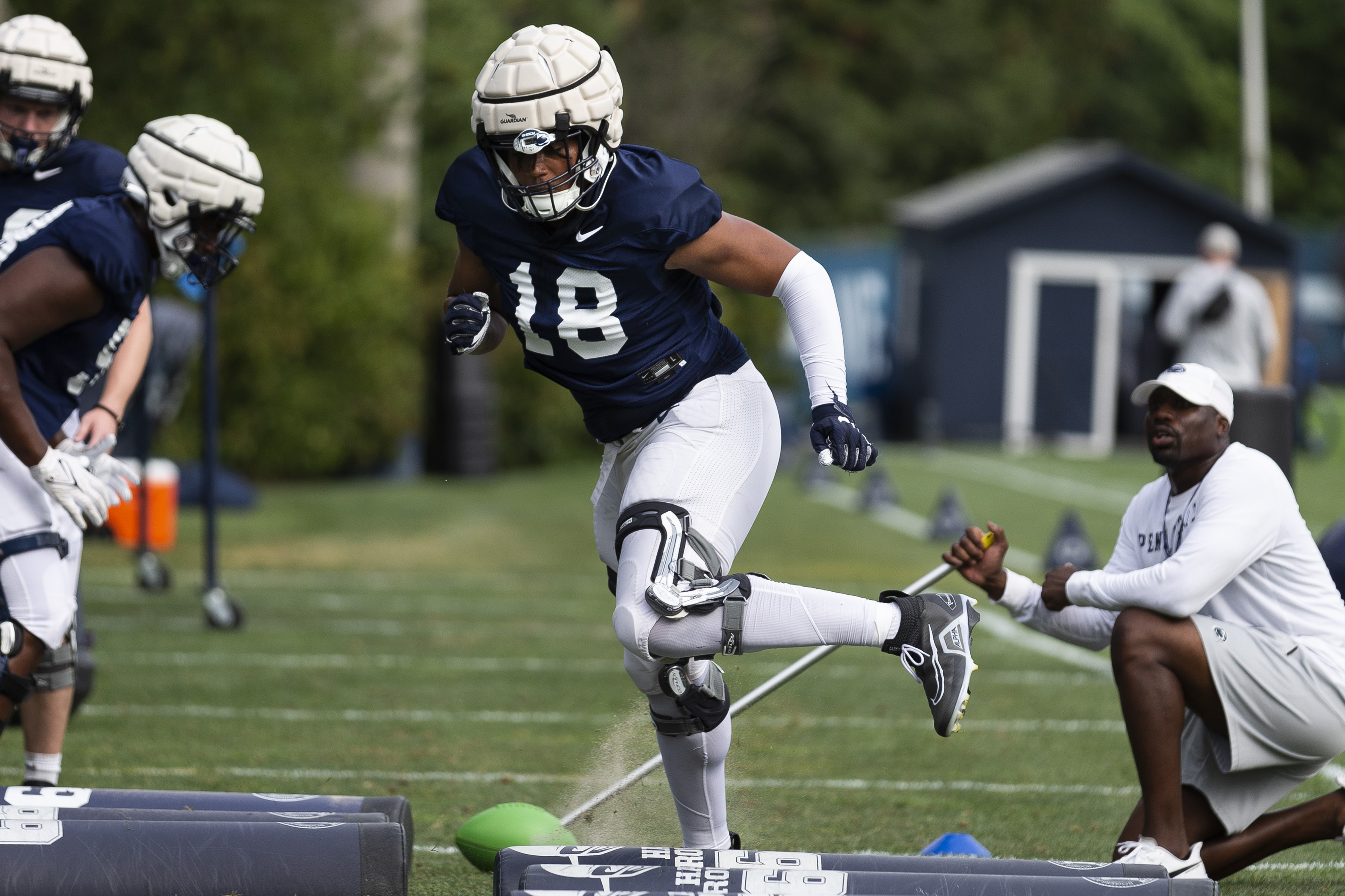 Penn State defenders in action at Wednesday practice - pennlive.com