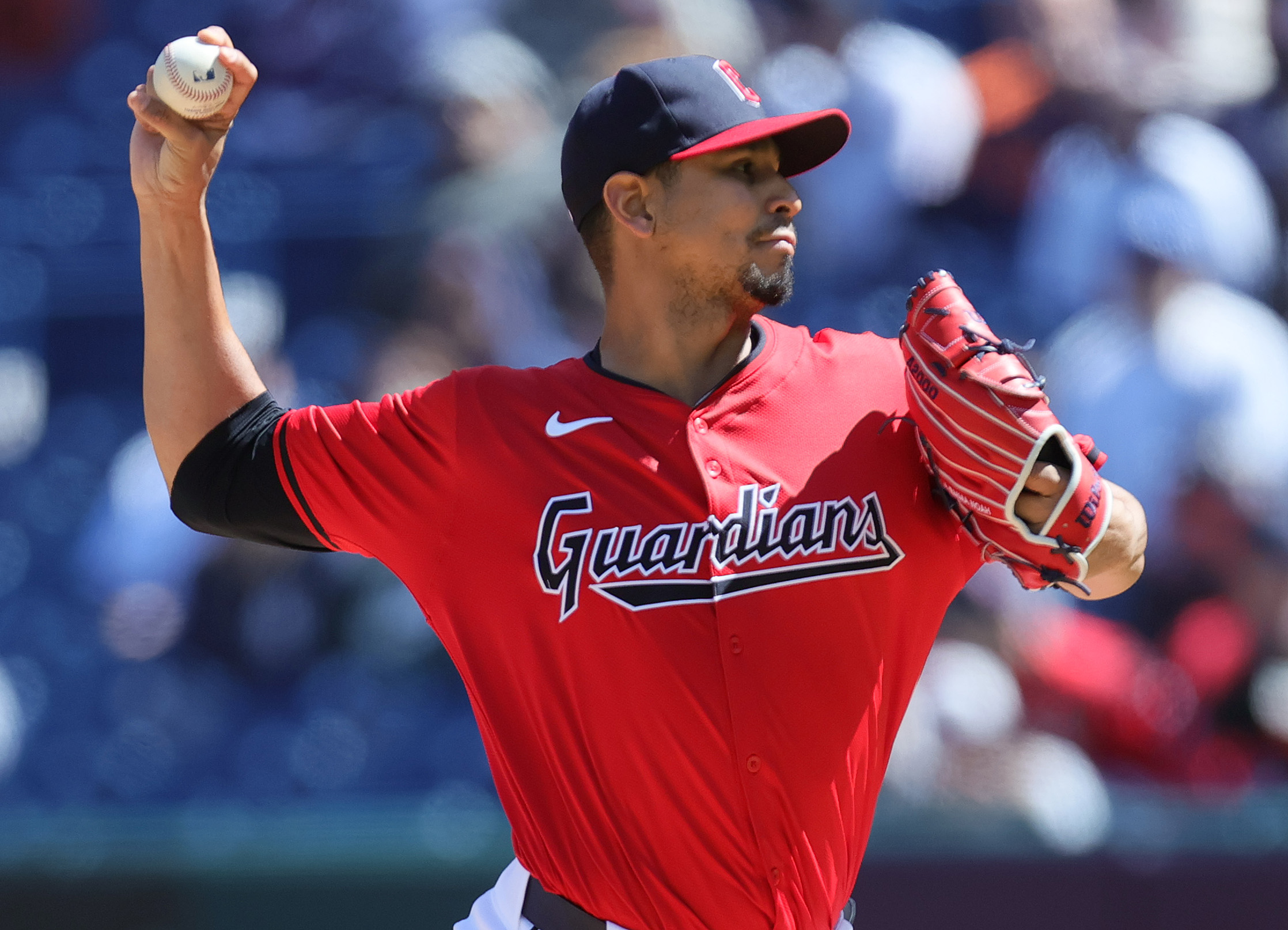 Cleveland Guardians vs. New York Yankees, game 1, April 13, 2024 ...