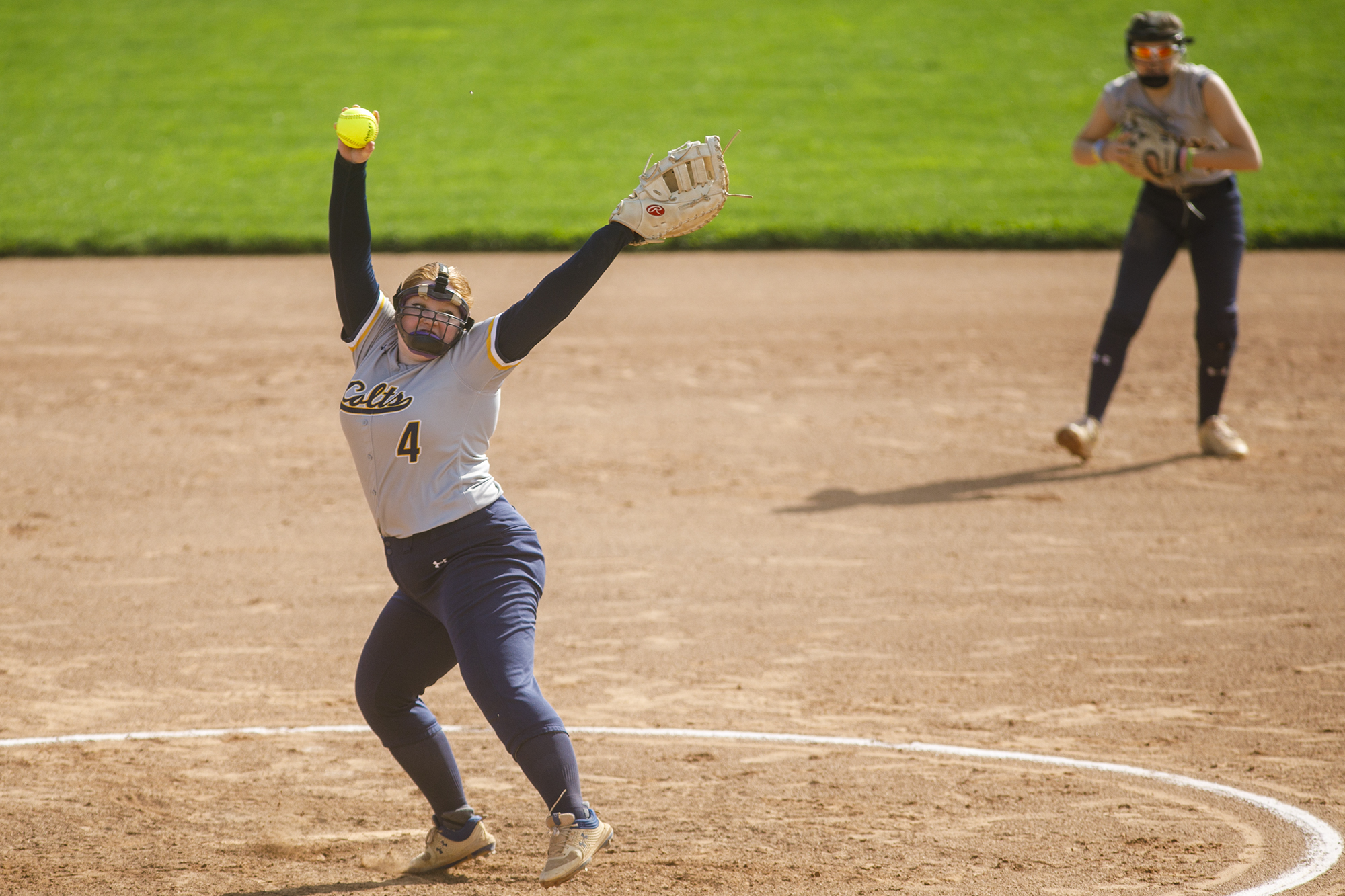 Cedar Cliff plays Central Dauphin during a high school softball game ...