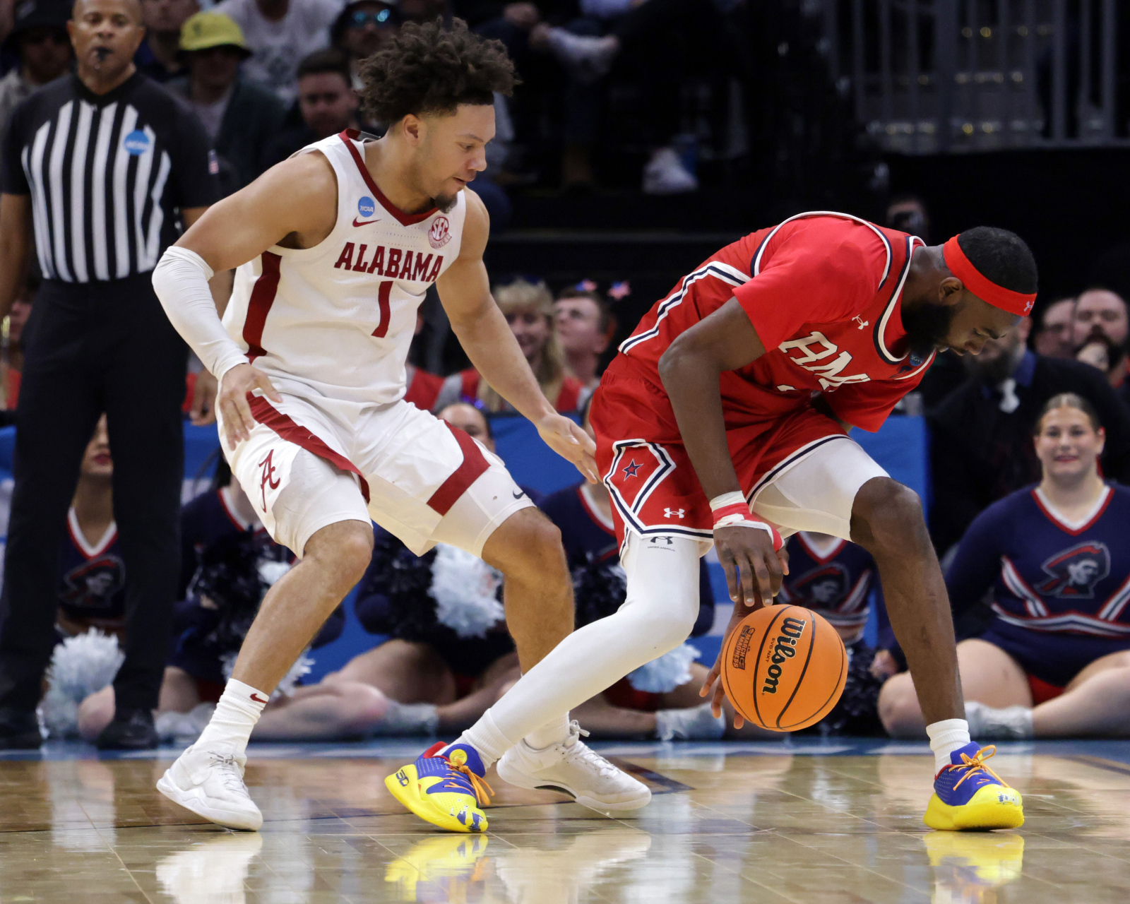 Alabama vs. Robert Morris first round, NCAA basketball, March 21, 2025 ...
