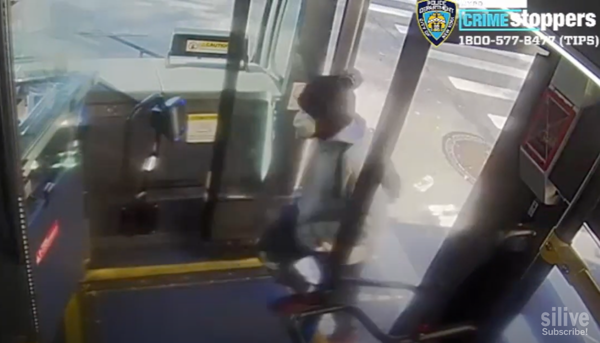 Watch: Masked man pepper-sprays MTA bus driver in mysterious morning ...