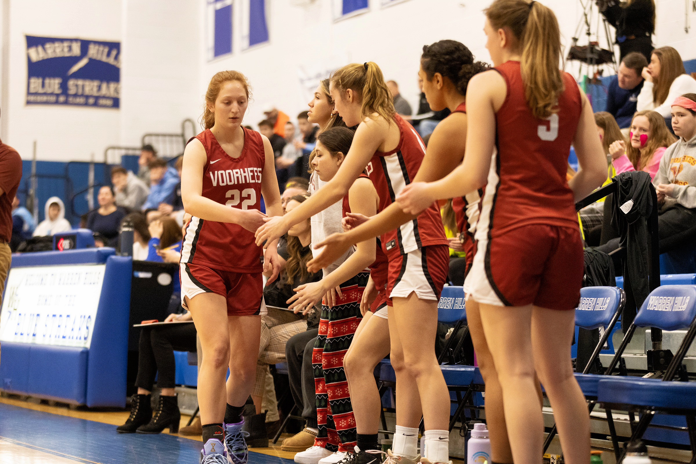 Hunterdon/Warren girls basketball semifinals: Voorhees vs. Sparta ...