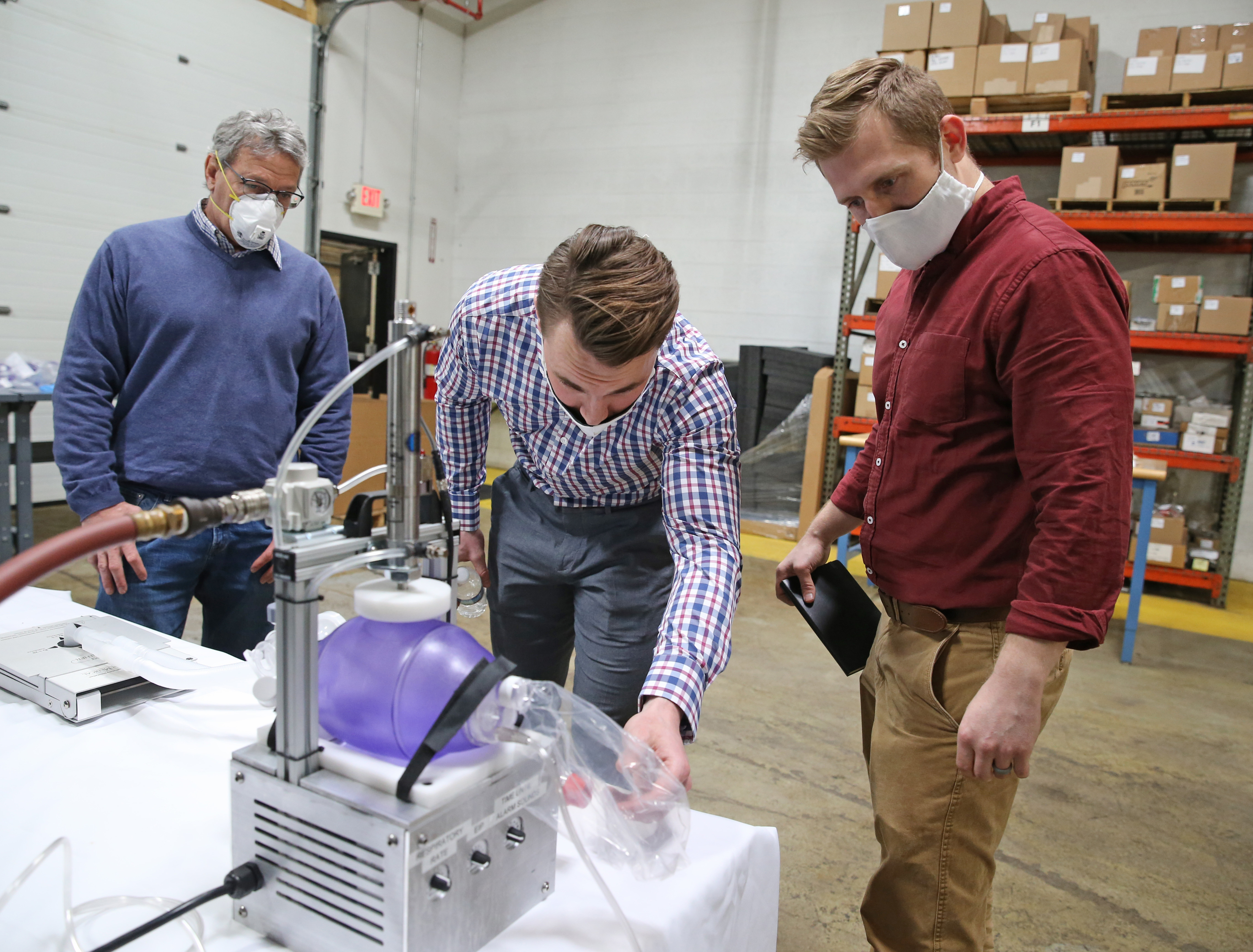 Local companies collaborate to create new ventilator designed ...