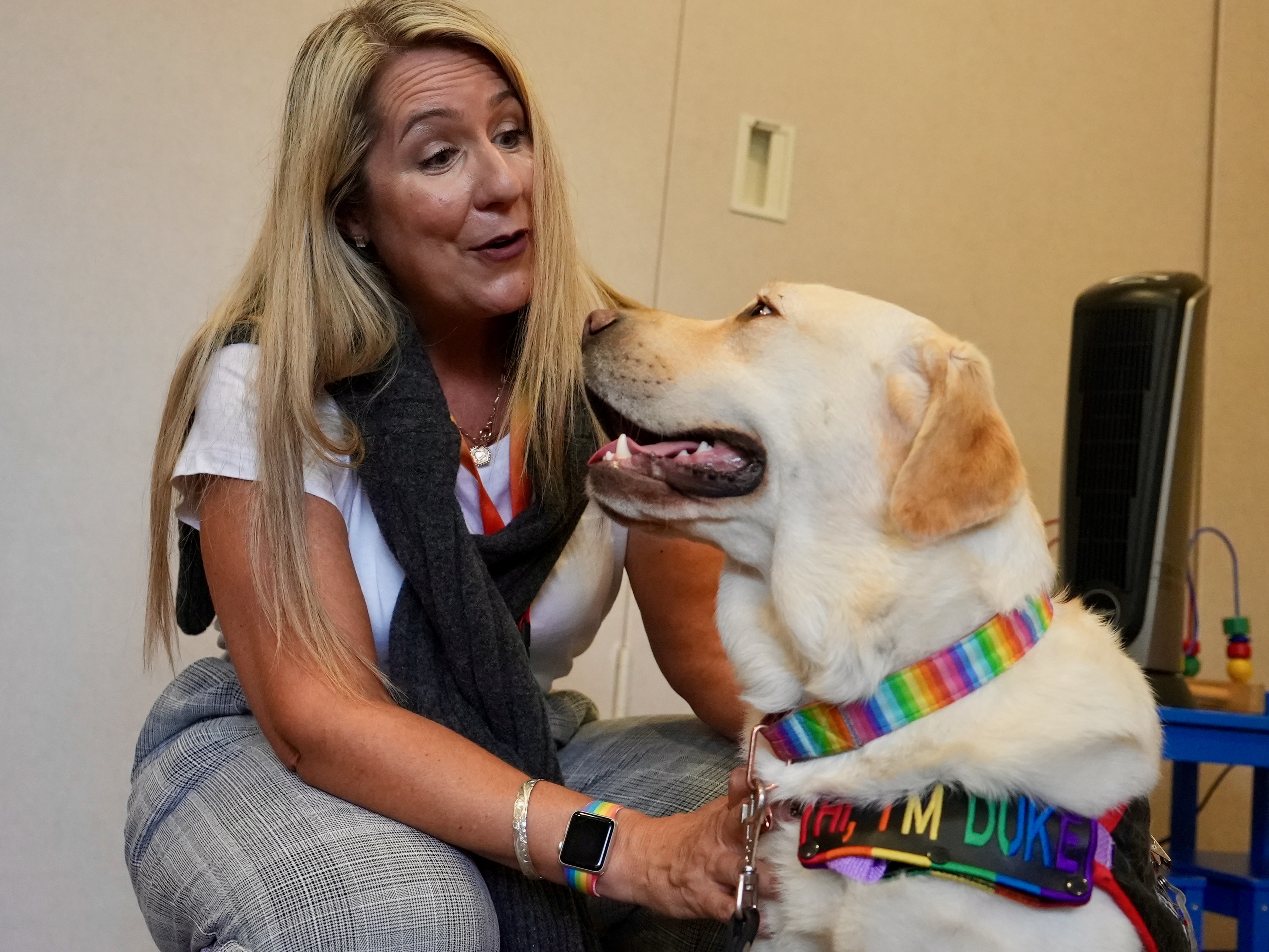 Duke the therapy dog - oregonlive.com