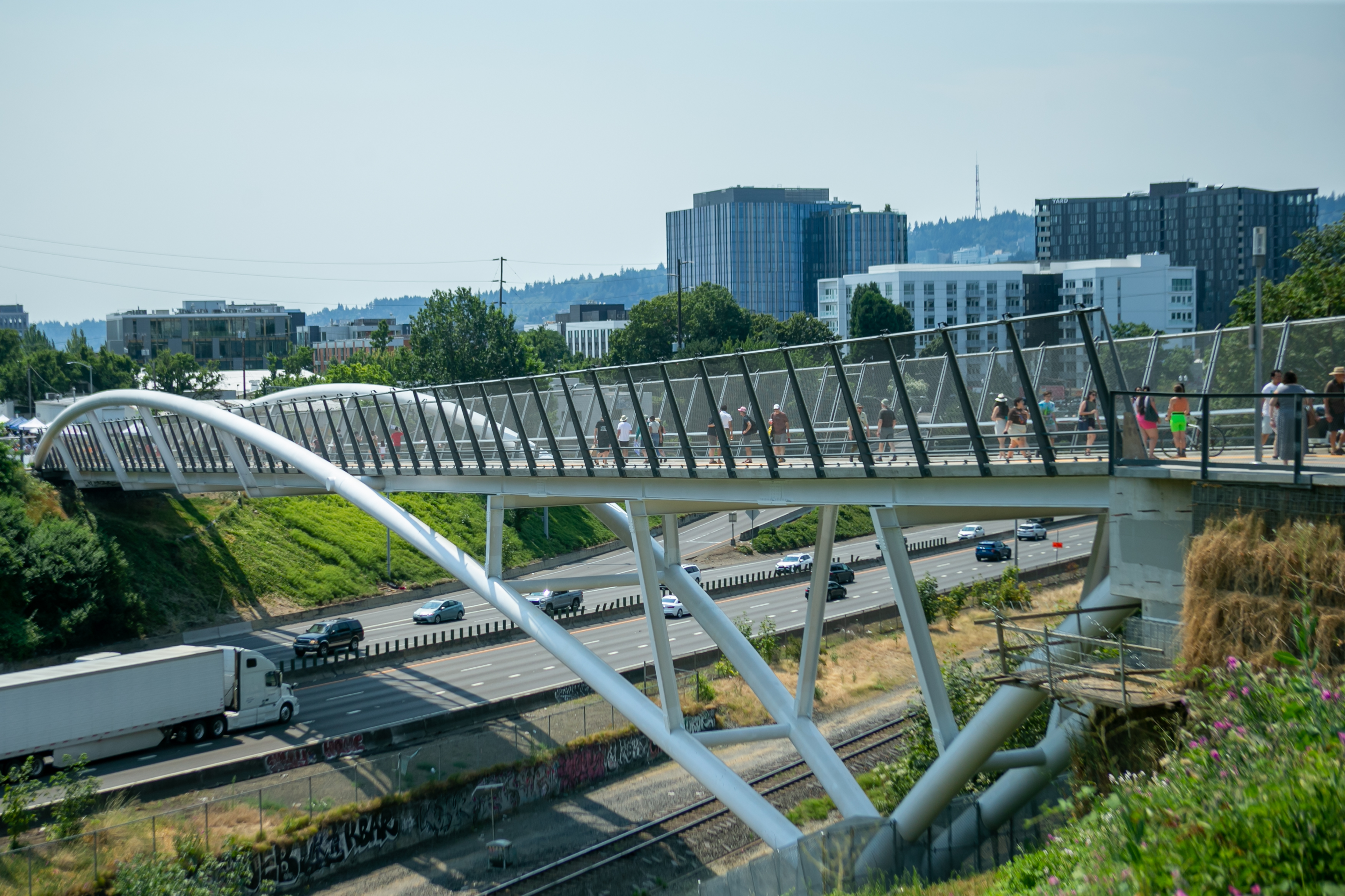 Blumenauer Pedestrian and Bicycle Bridge grand opening - oregonlive.com