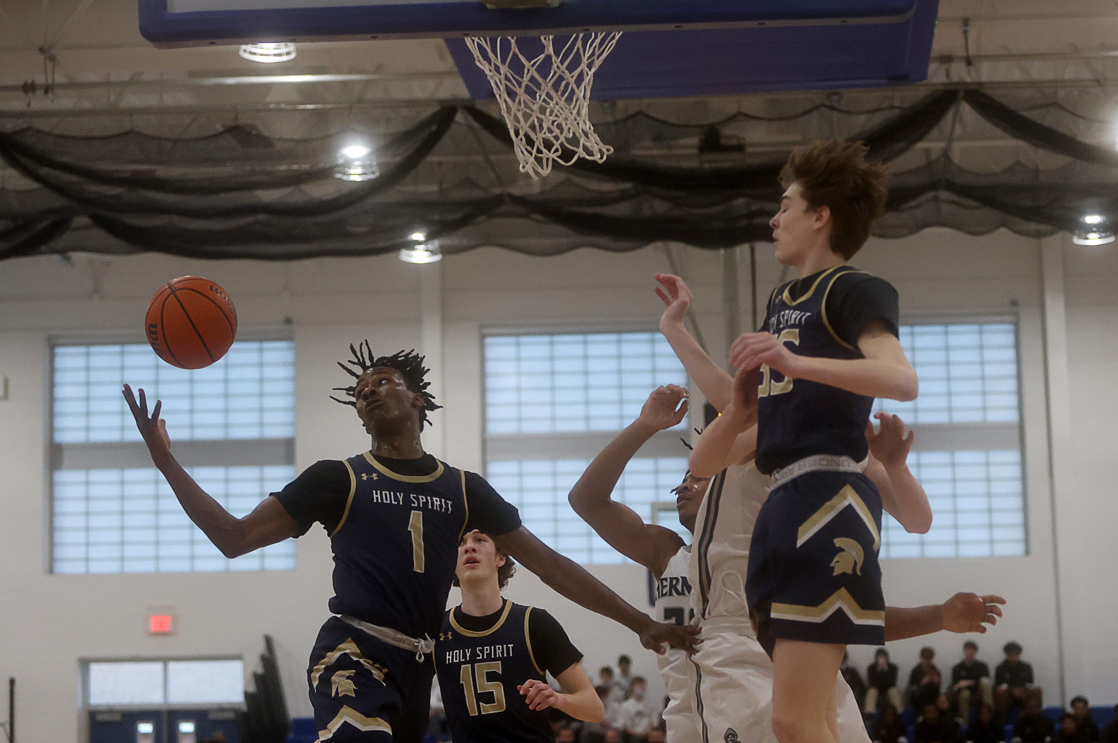 Holy Spirit vs. St. Augustine boys basketball, Cape-Atlantic League ...