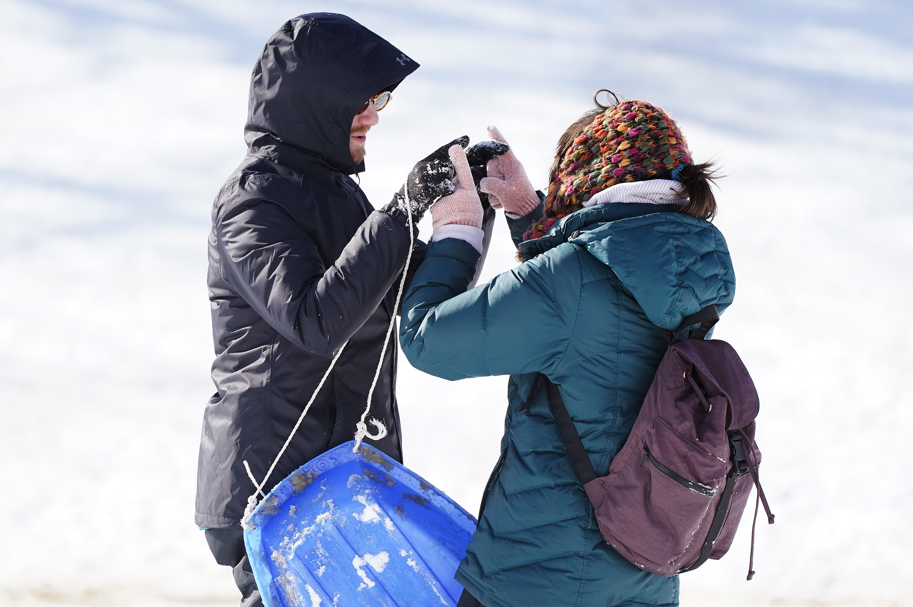 Feb. 23, 2023 snow in Portland - oregonlive.com
