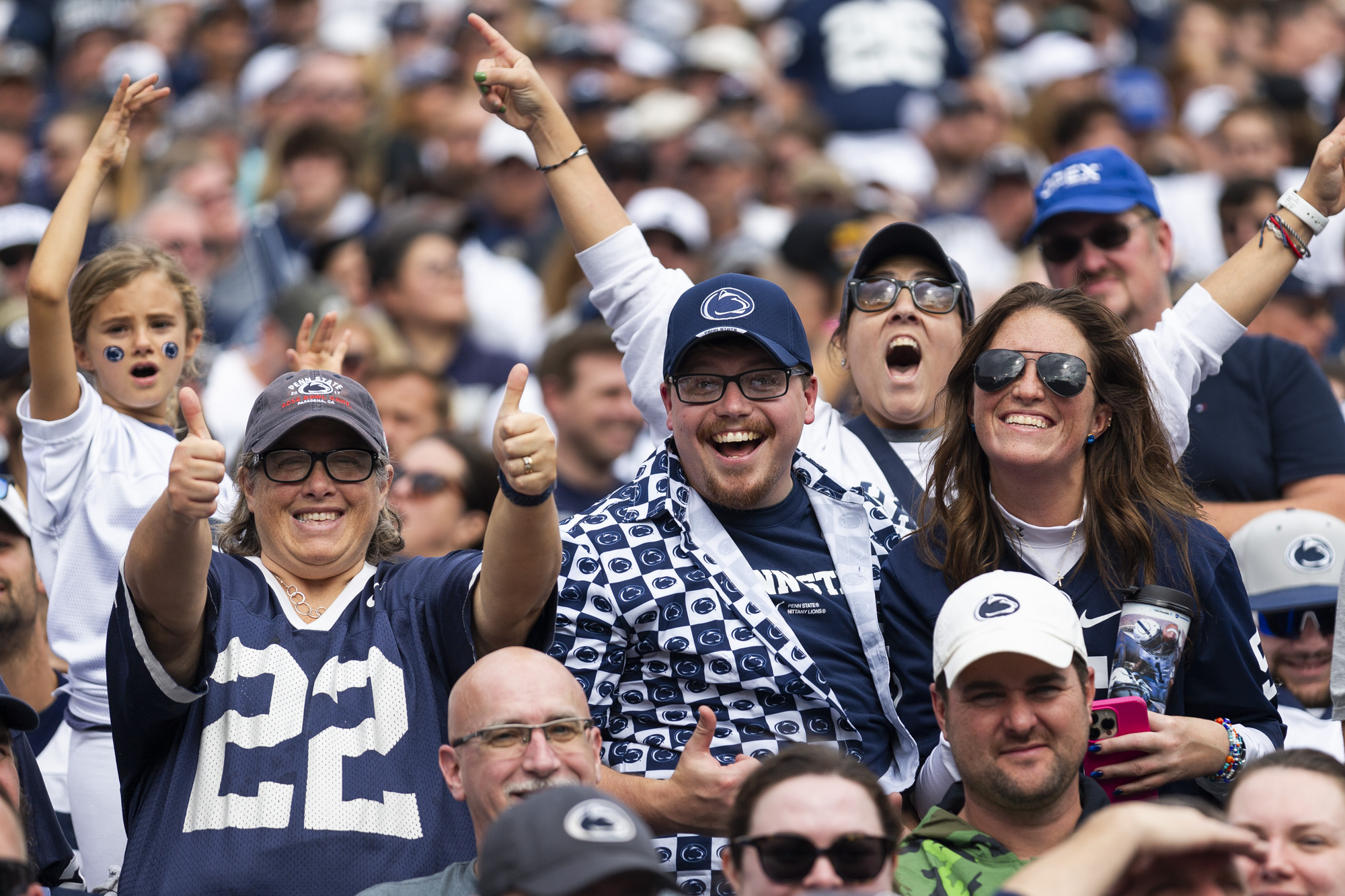 Penn State faces in the crowd for Indiana, Oct. 28, 2023 - pennlive.com