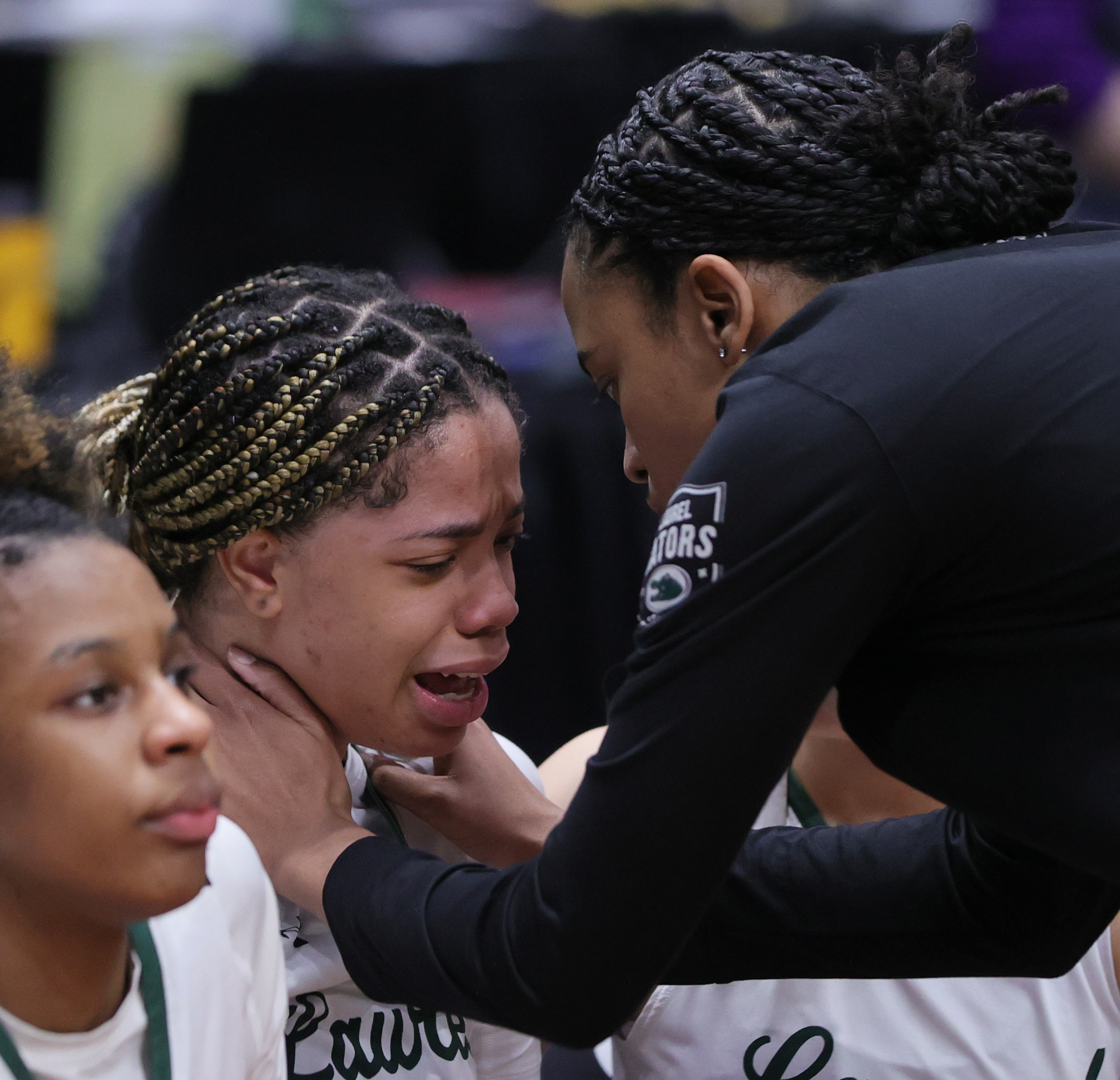 High school girls basketball D2 final: Laurel vs. Purcell Marian, March ...