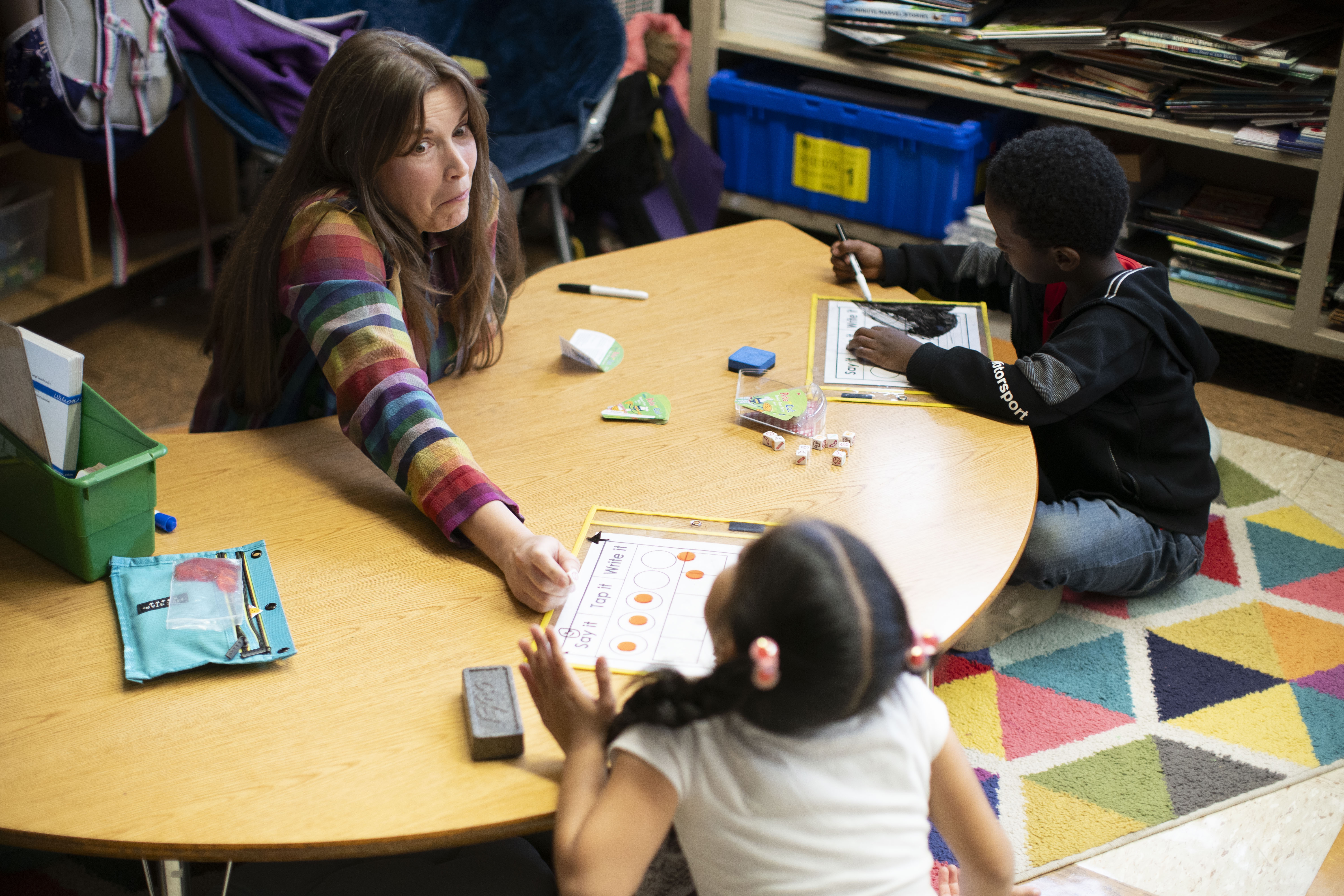 Tutors at Scott Elementary School in Northeast Portland - oregonlive.com