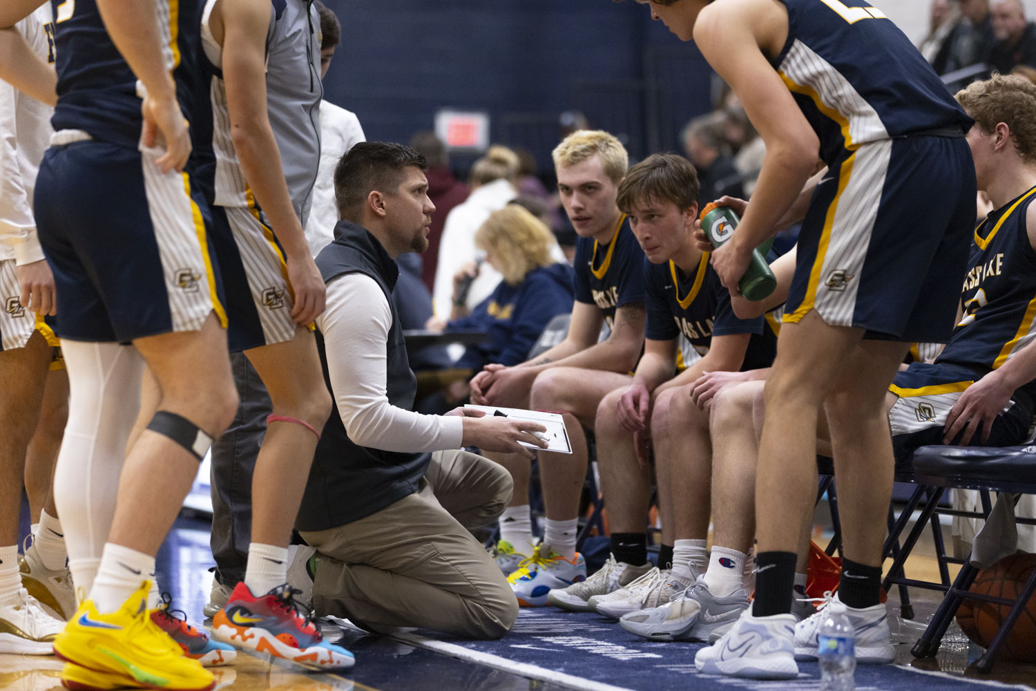 See photos as East Jackson defeats Grass Lake in a boys basketball game ...