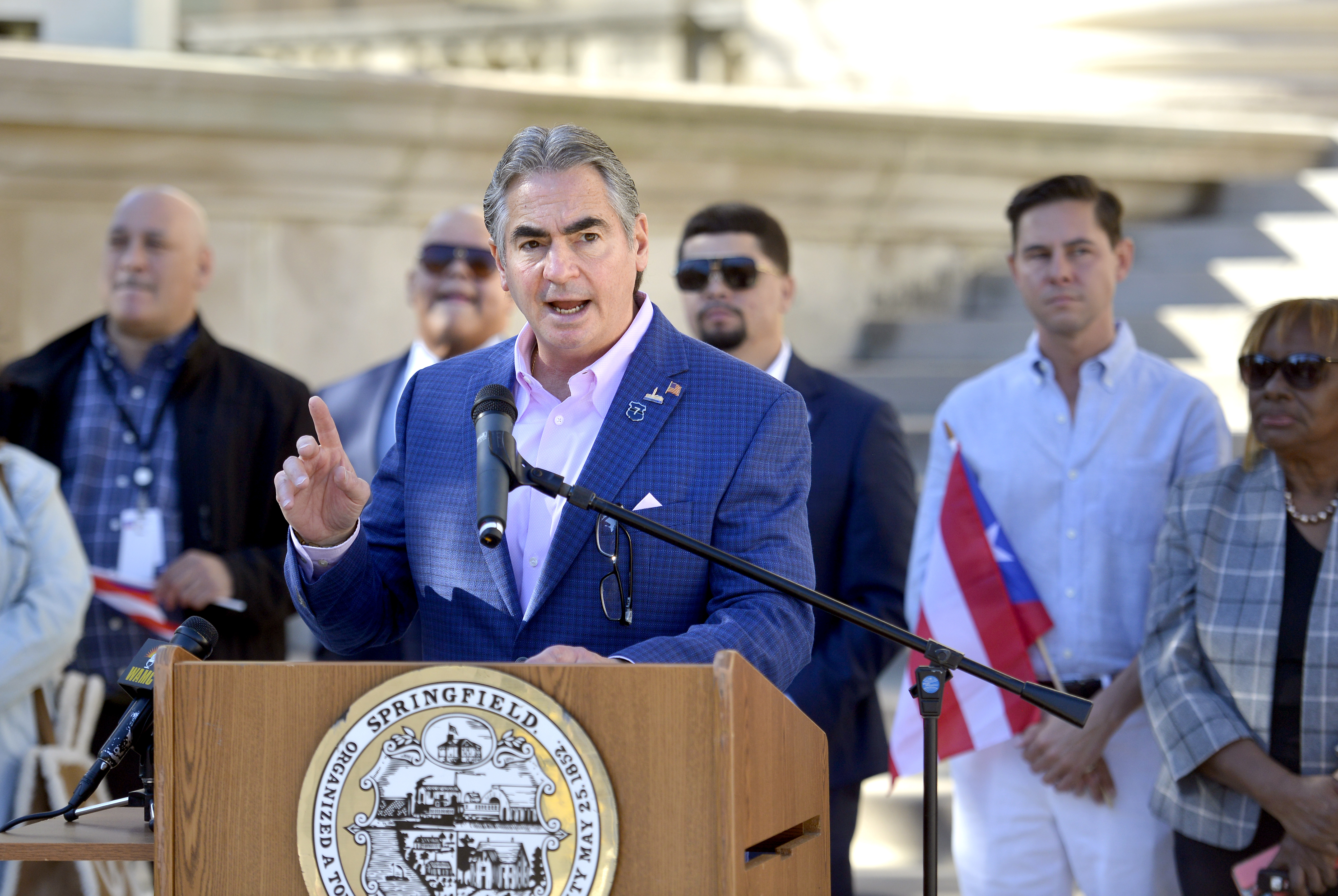 Springfield marks Puerto Rican Heritage Month with flag raising ...