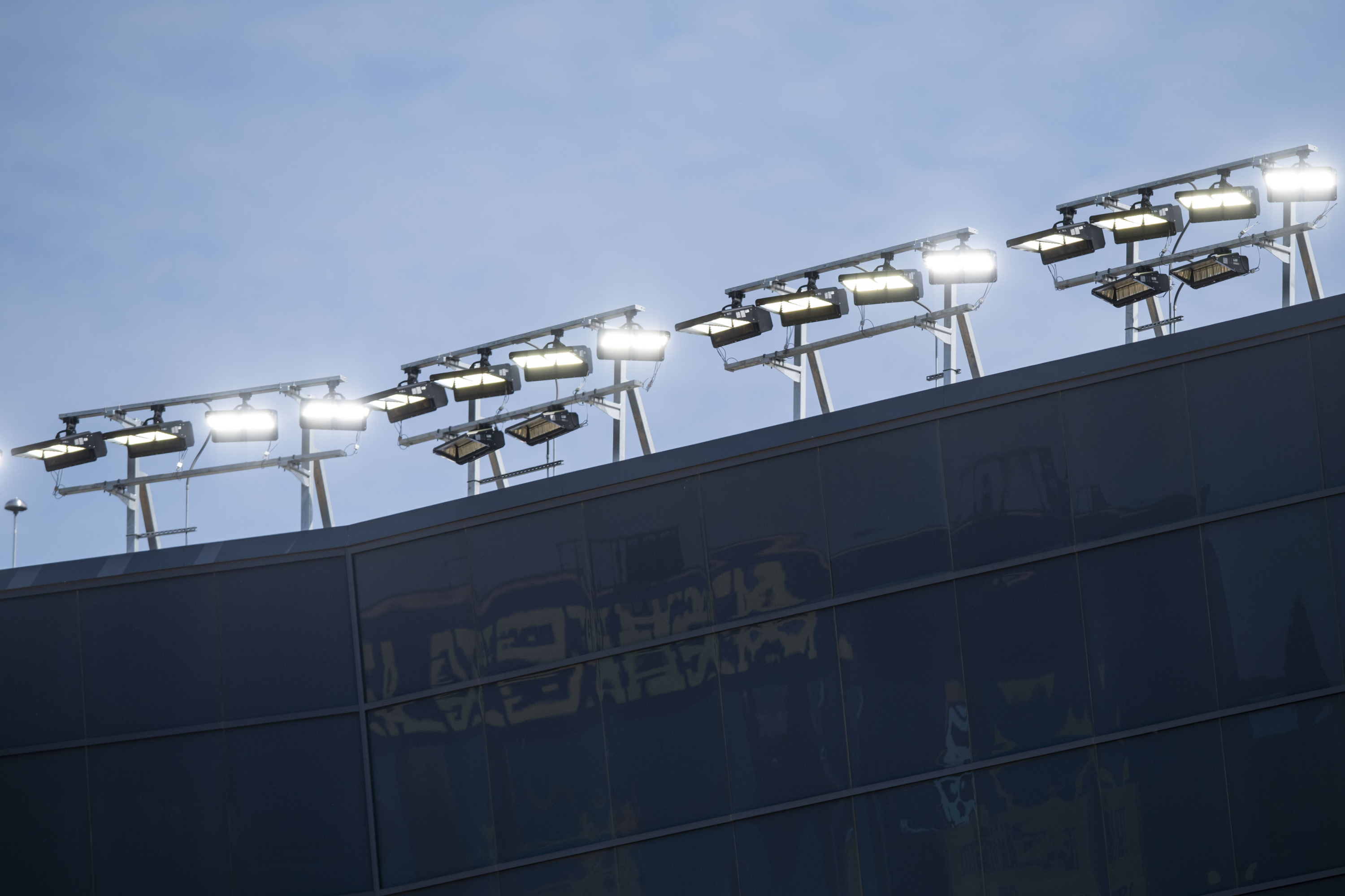 New scoreboards and LED lighting illuminate first Michigan home game of ...