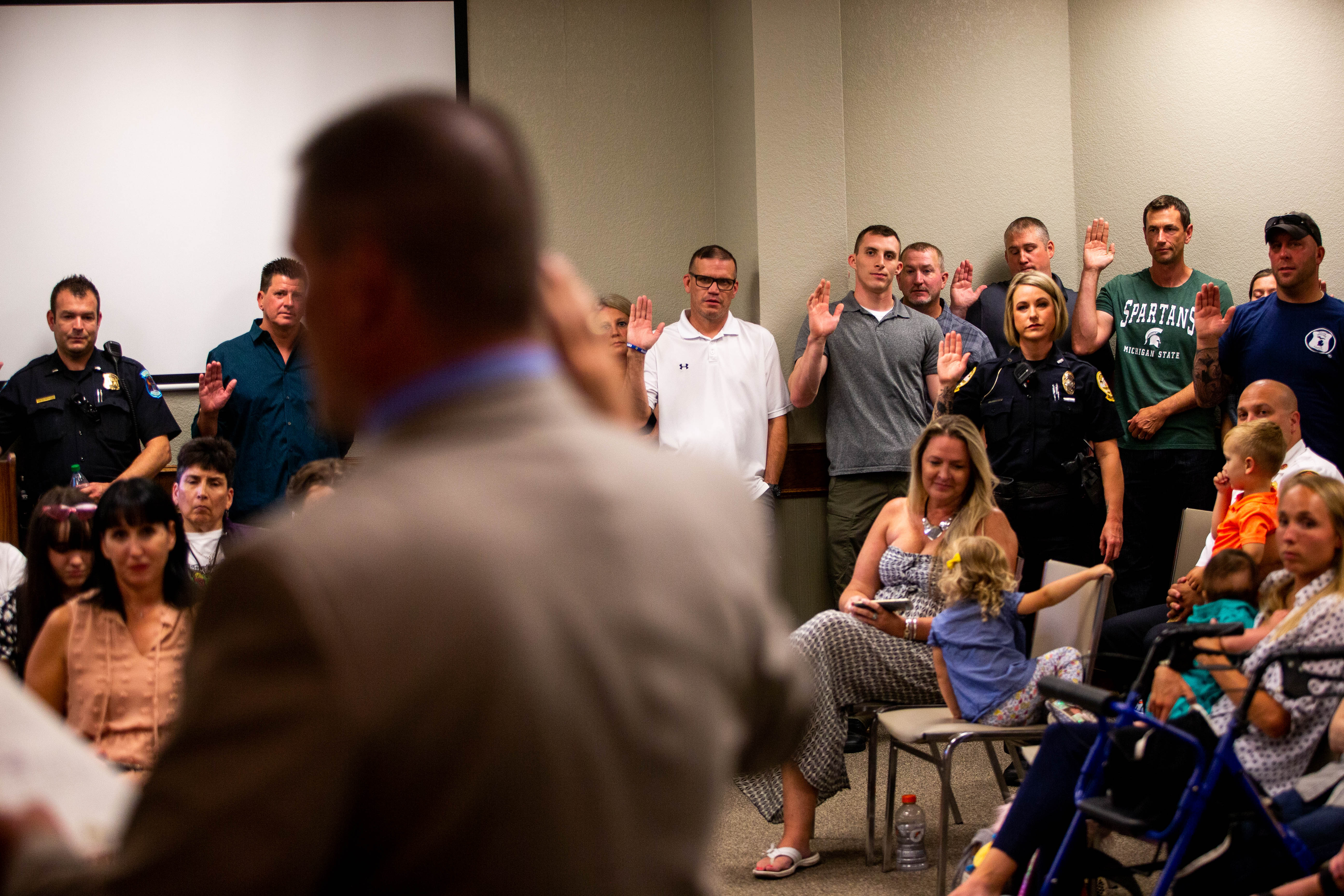 Davison Township inducts new chief of police during swearing-in ...