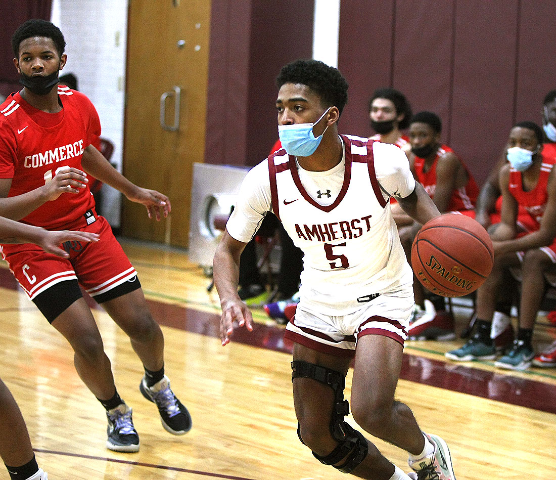 Commerce vs Amherst boys Basketball 2/2/22 - masslive.com