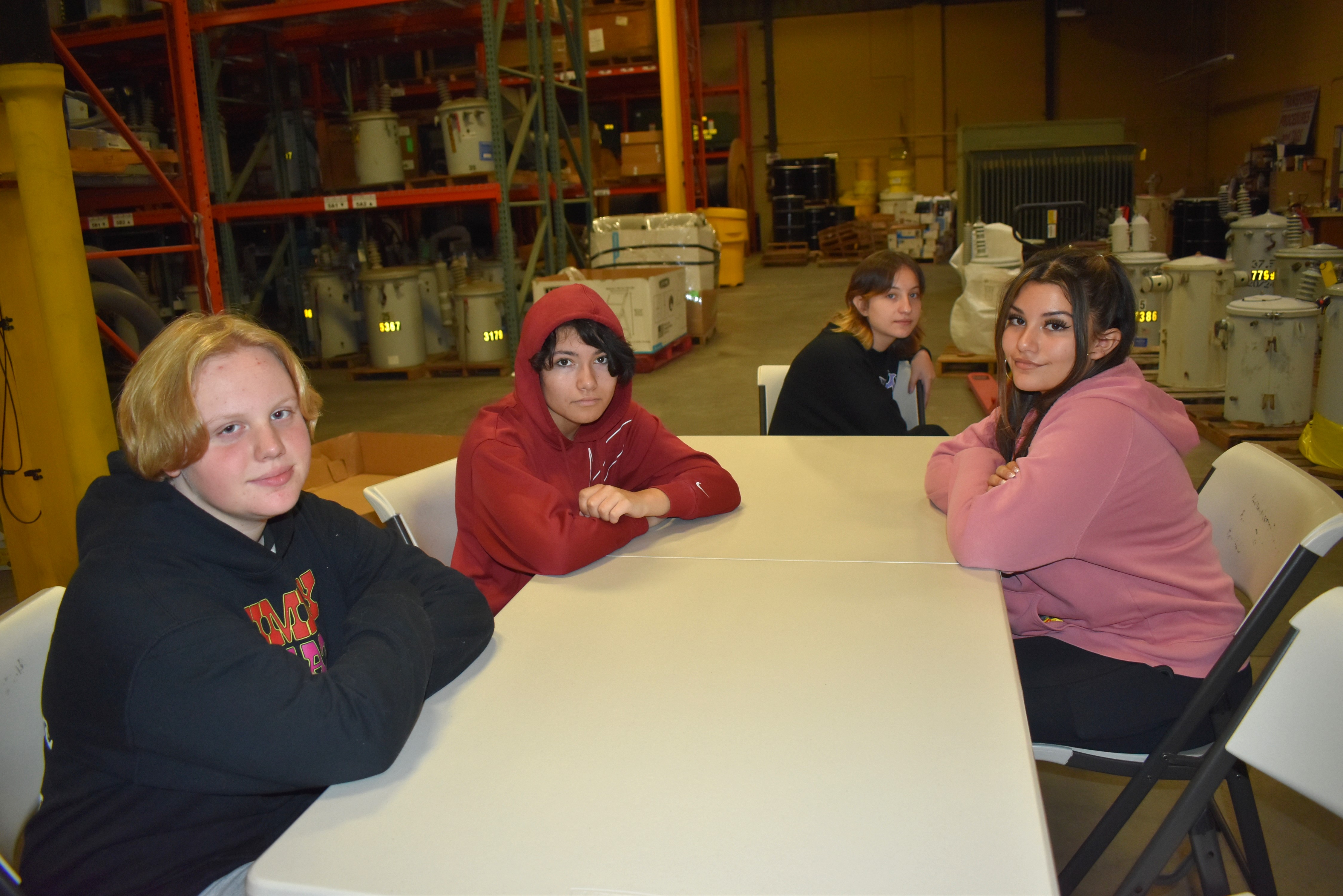 Middle school students visit Westfield Gas & Electric - masslive.com
