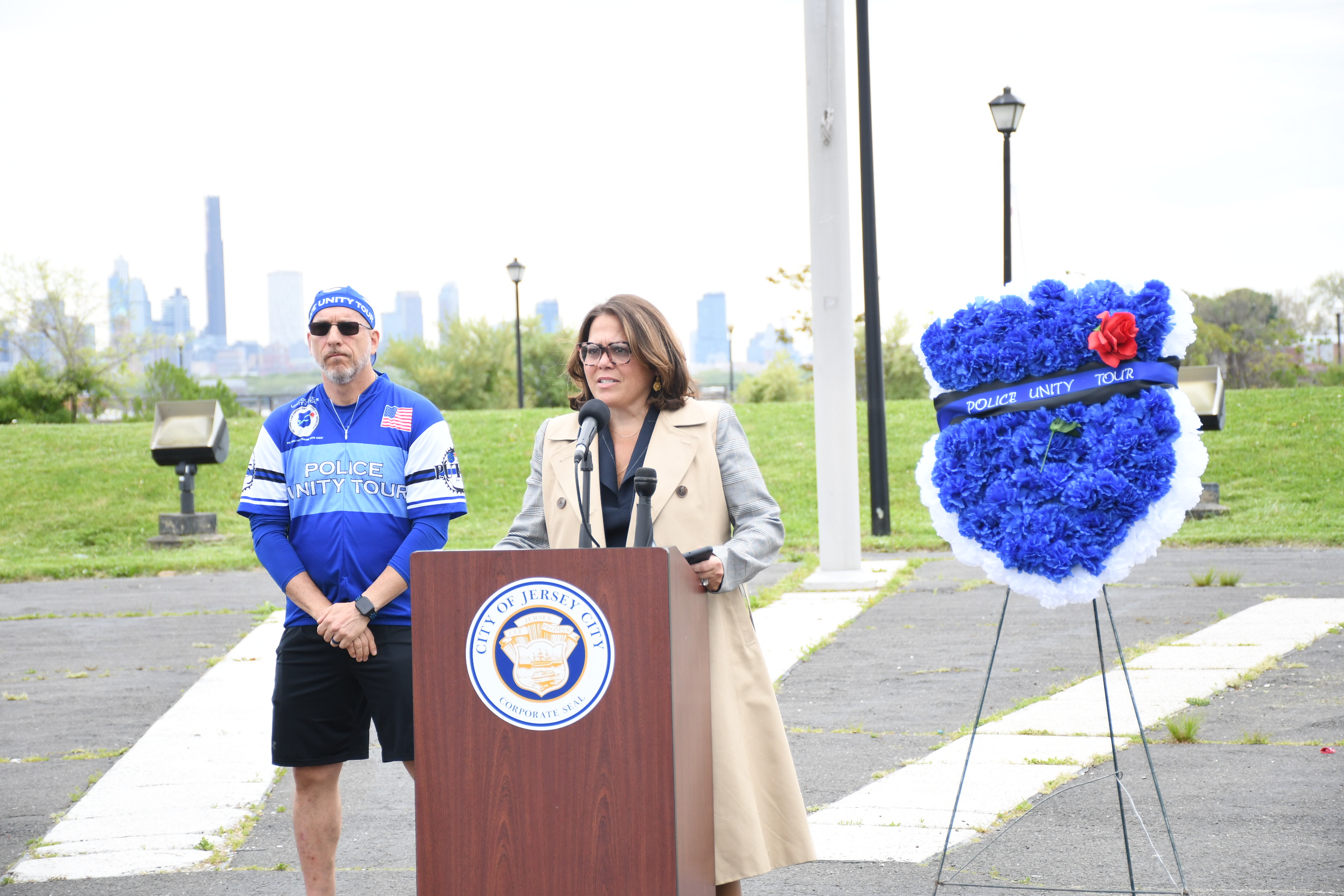 Jersey City Police Unity Tour sendoff event, May 9, 2023 - nj.com
