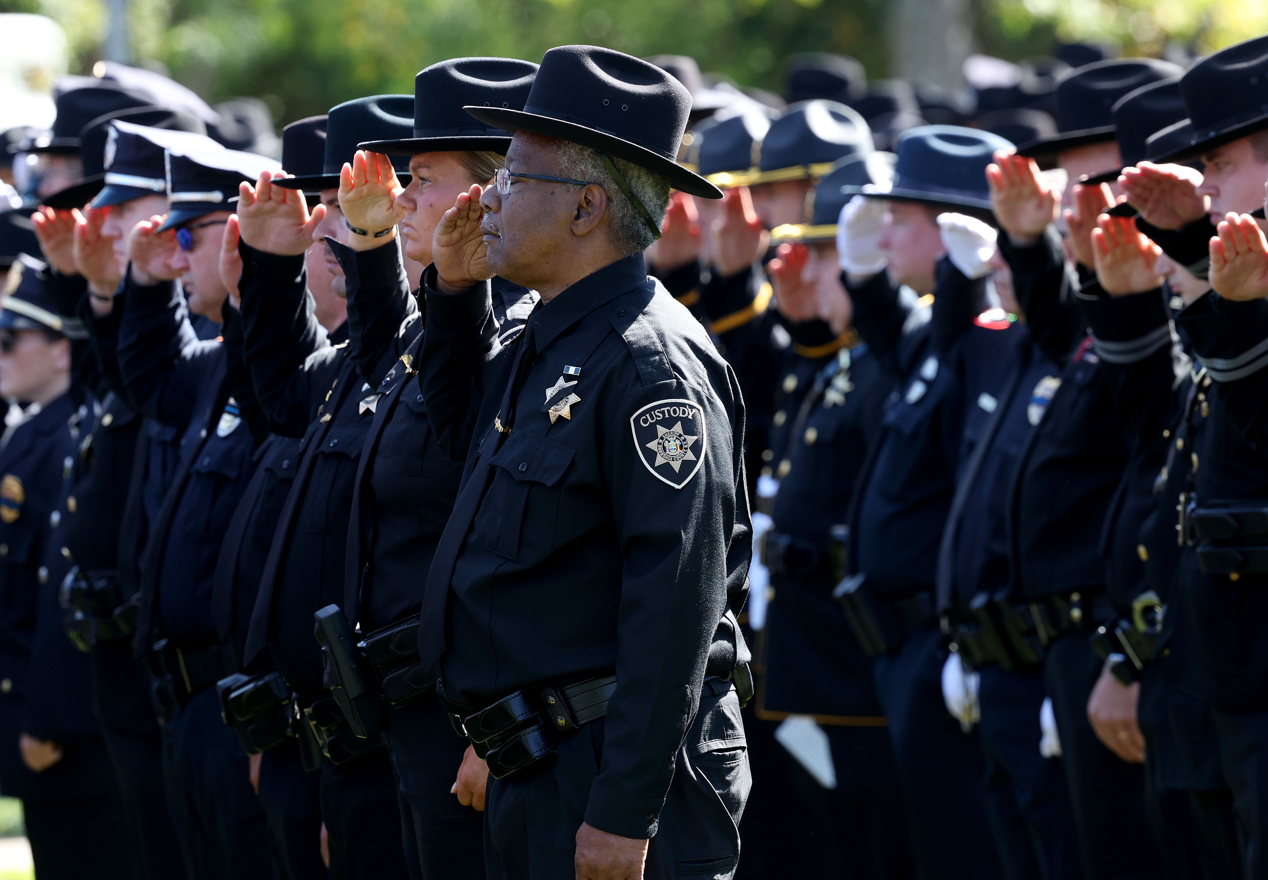 Oswego County deputy Cailee Campbell's Funeral - syracuse.com