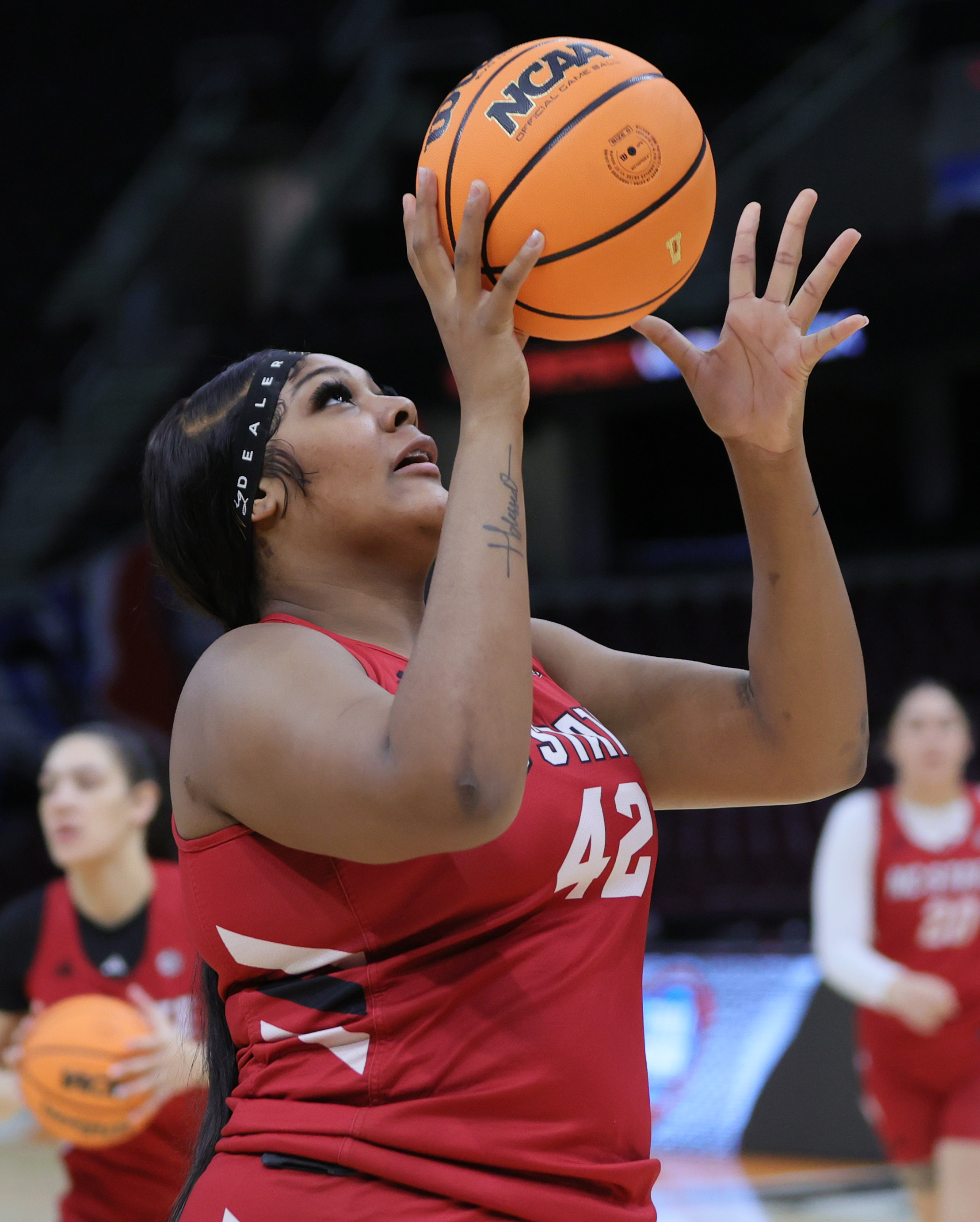 NC State Final Four practice at Rocket Mortgage FieldHouse, April 4 ...