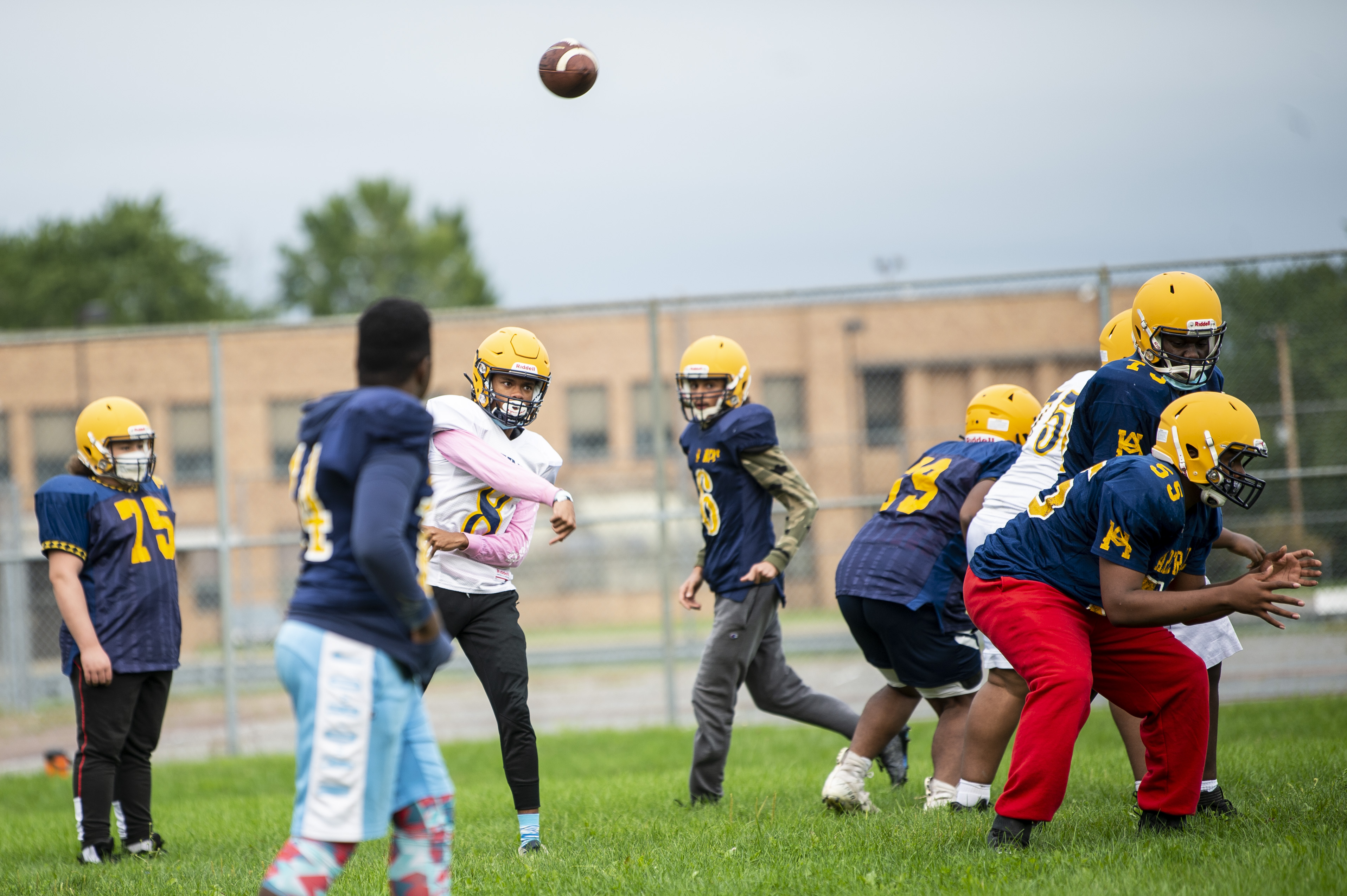 Arthur Hill football kicks off practice for delayed season - mlive.com