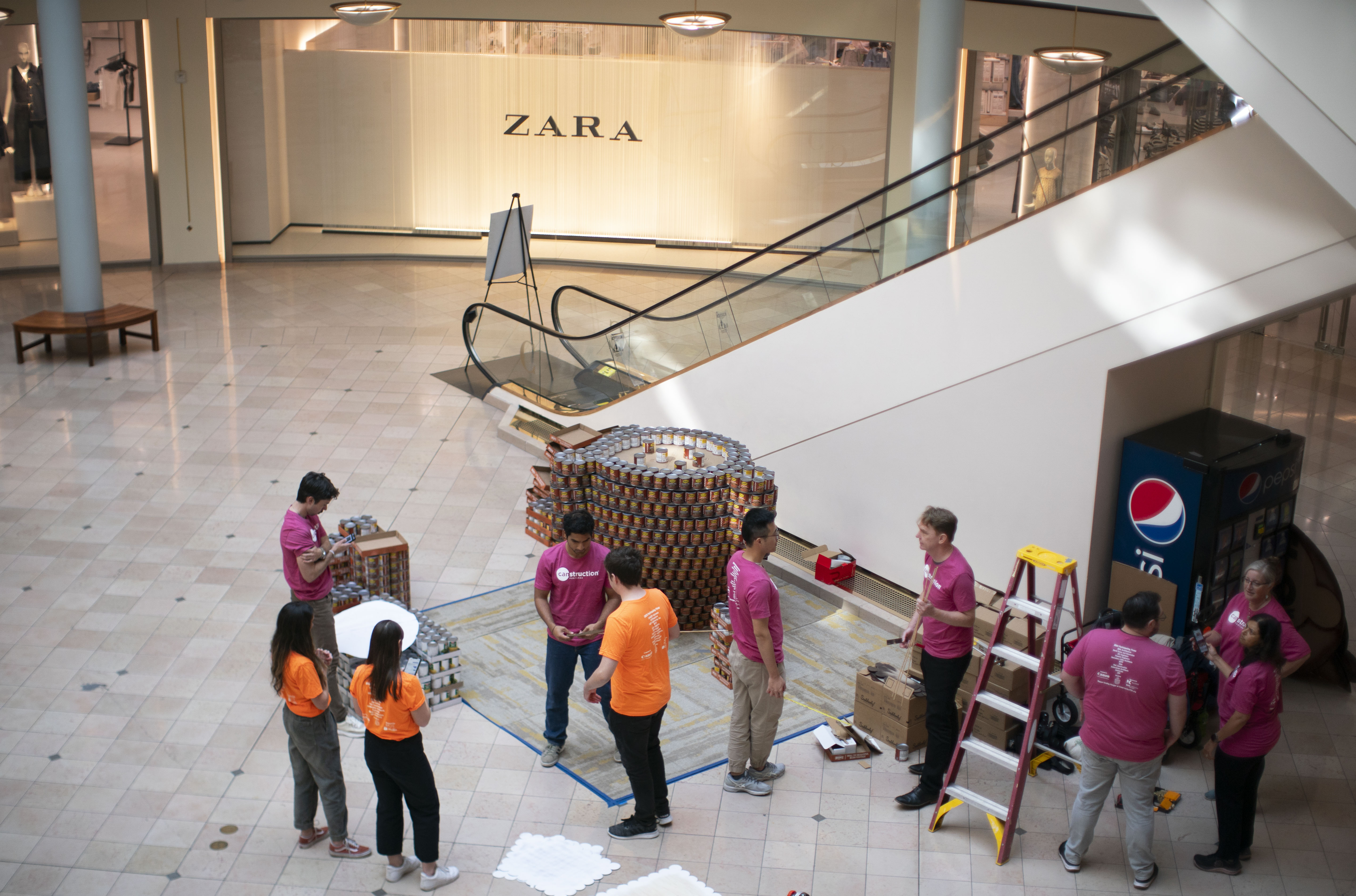 Oregon Food Bank CANstruction fundraiser at Pioneer Place - oregonlive.com