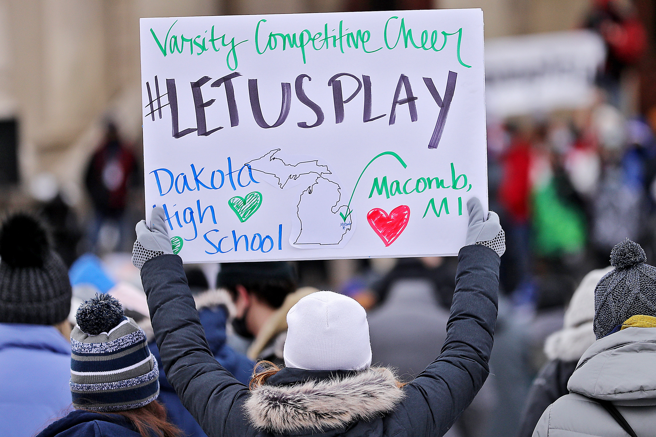 Let Them Play rally in Lansing – January 30, 2021 - mlive.com