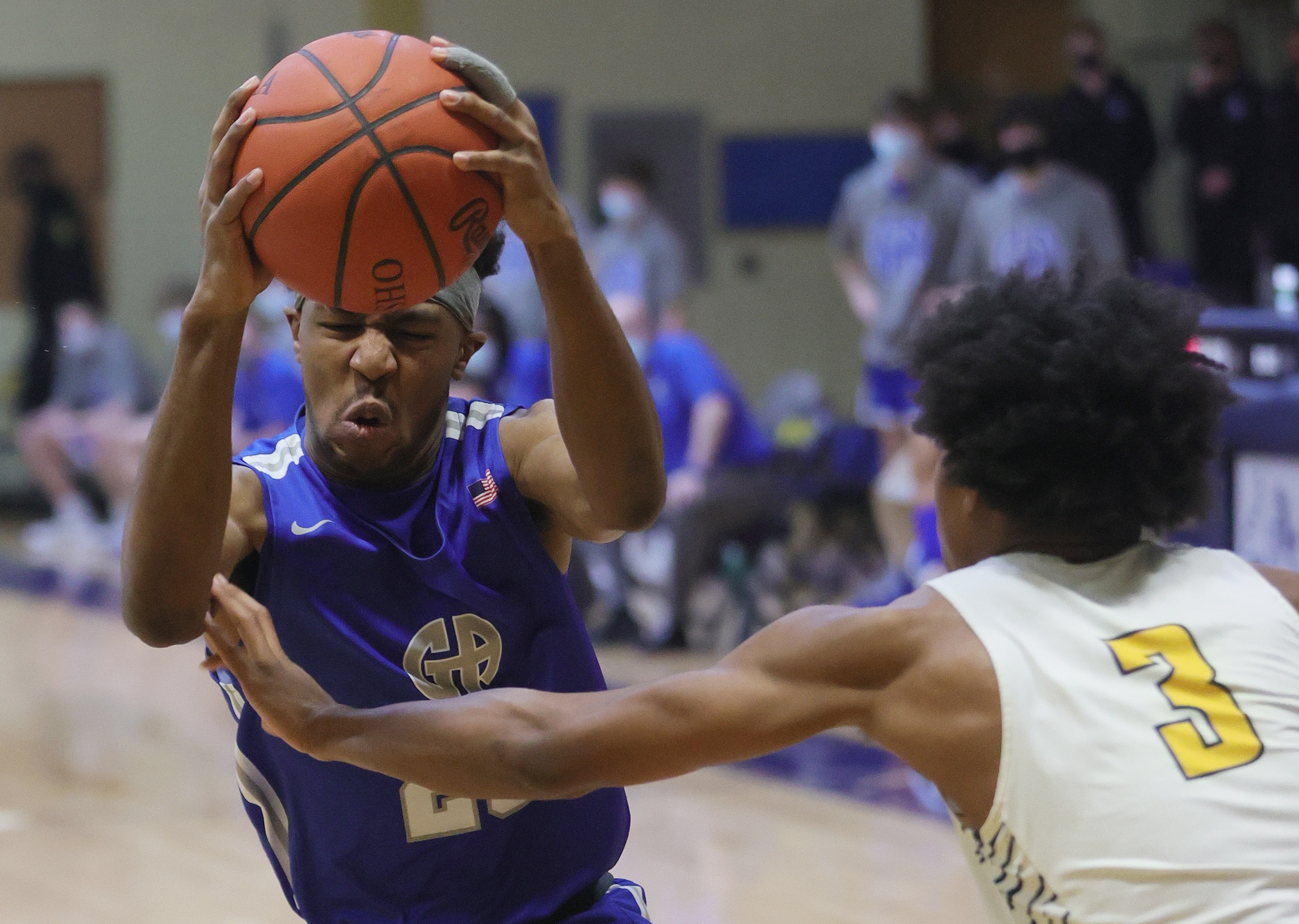 Gilmour Academy vs. Warrensville Heights boys basketball playoff, March ...