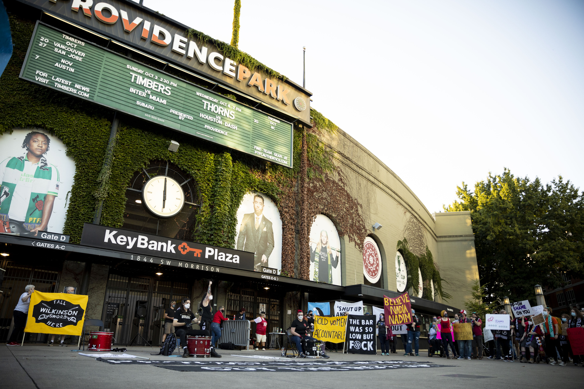 Portland Thorns fans rally - oregonlive.com