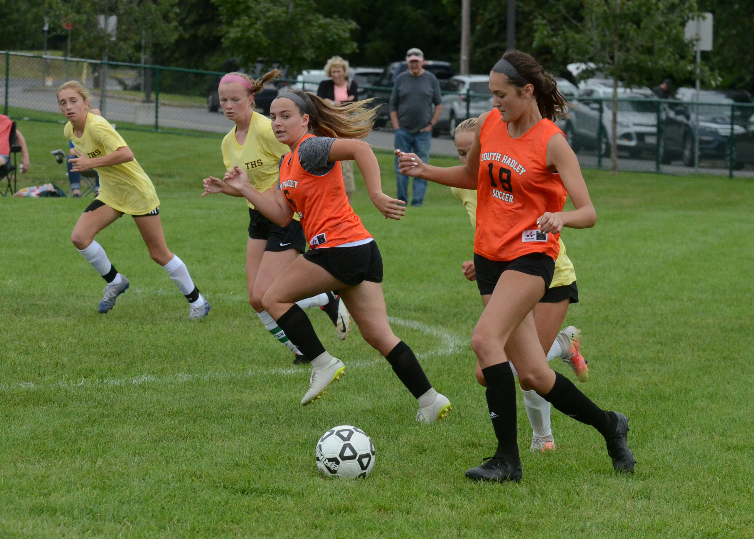 Annual girls soccer jamboree takes place at Minnechaug - masslive.com