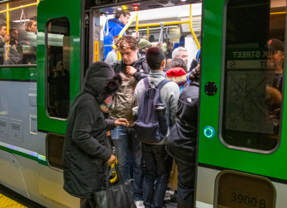 The MBTA Green Line extension opens as Medford Branch sees 1st train