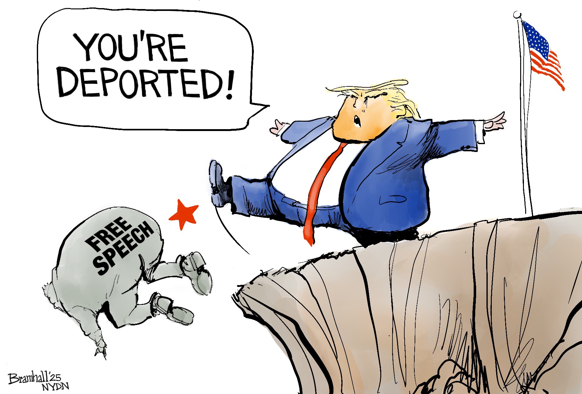 Editorial cartoons for March 16, 2025 - oregonlive.com