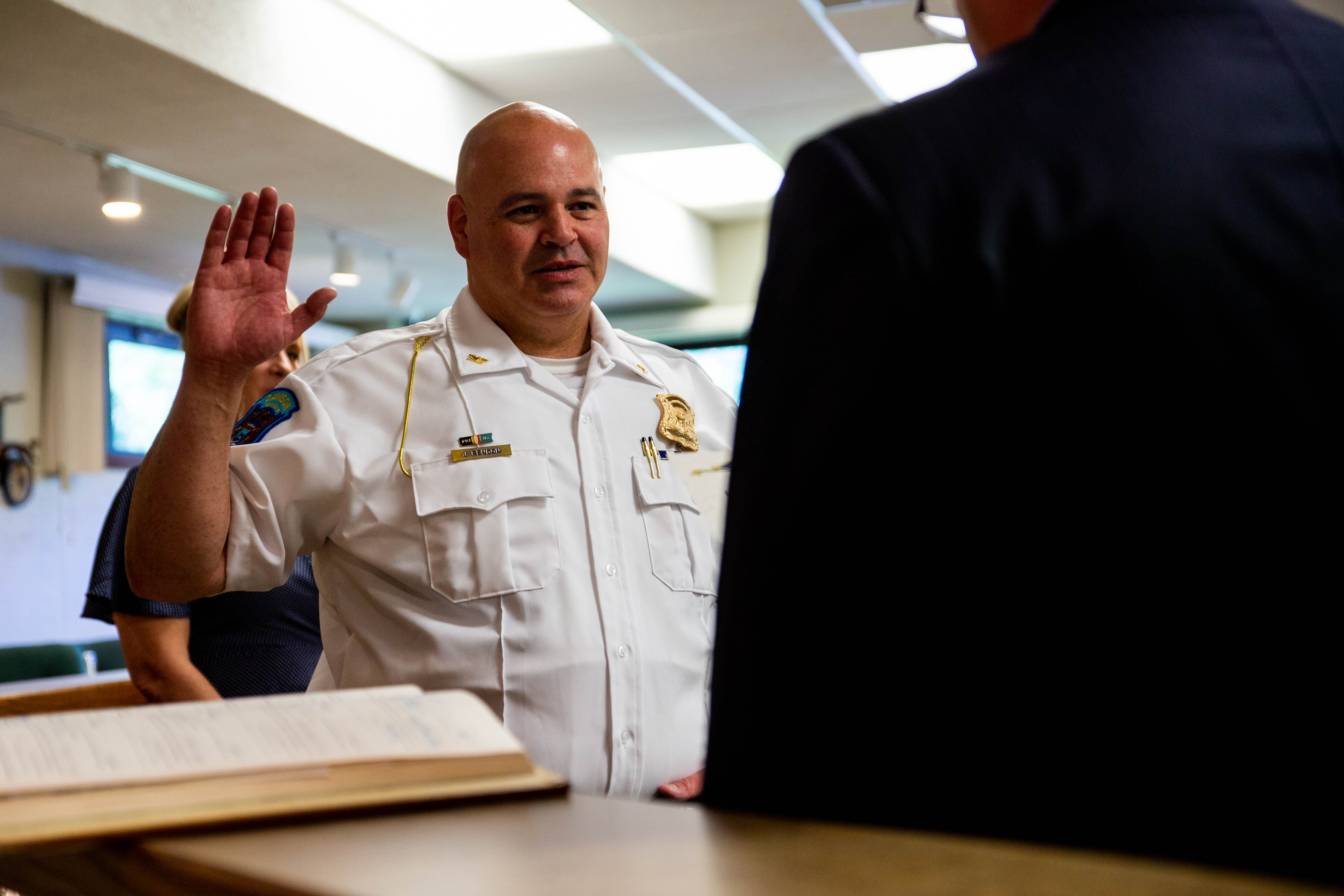 Davison Township inducts new chief of police during swearing-in ...