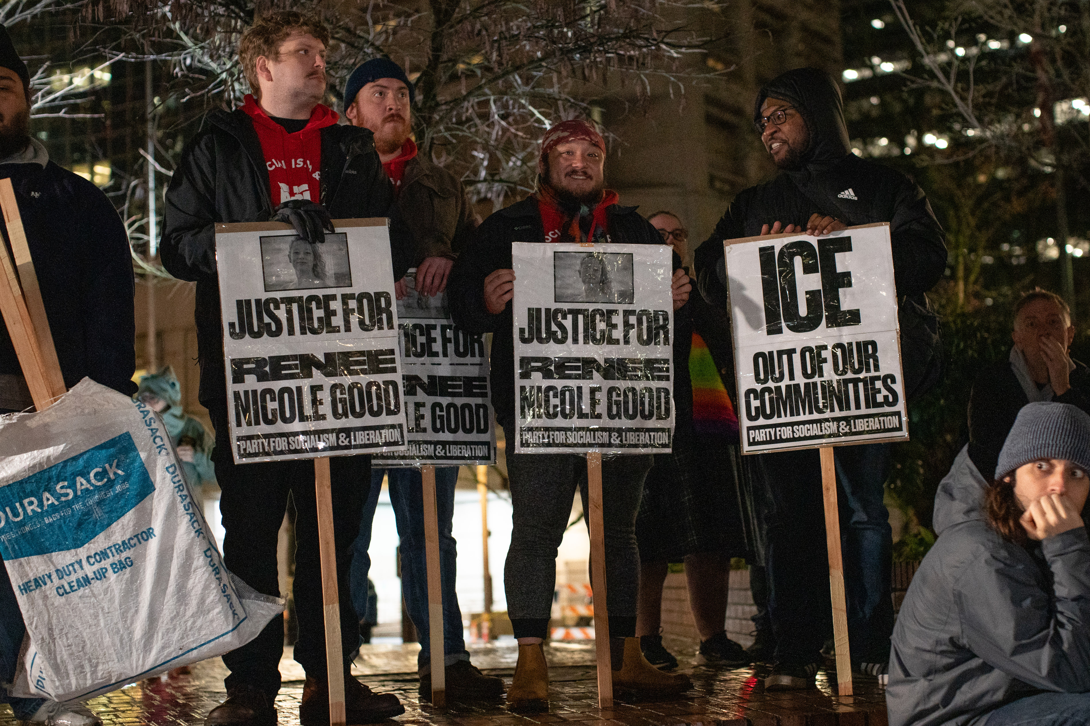 Portland vigil for Renee Nicole Good shot and killed by ICE in ...