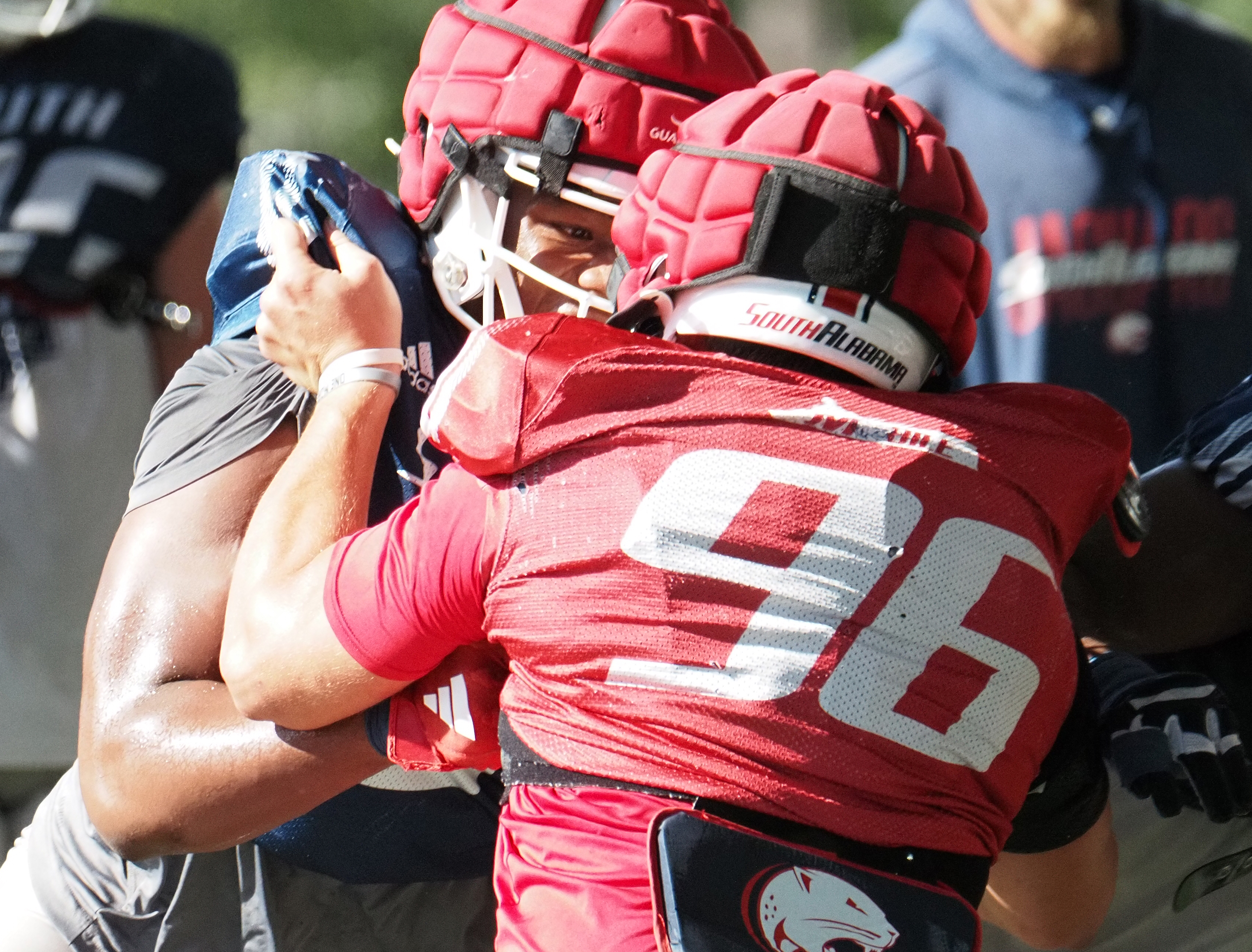 South Alabama football practice - al.com
