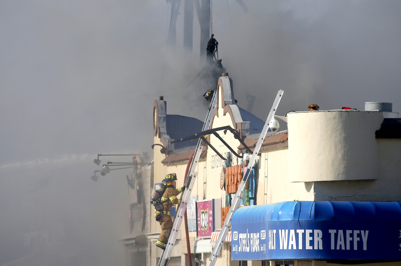 Playland's Castaway Cove fire, Jan. 30, 2021 - nj.com