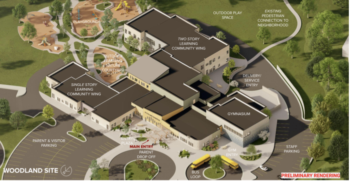 Woodland Elementary School designs - mlive.com