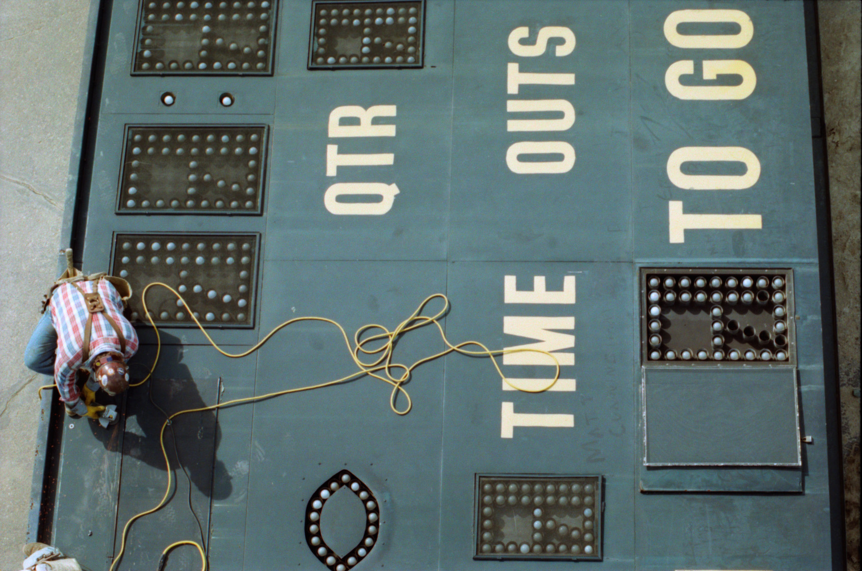 Michigan Stadium Scoreboard Through the Years - mlive.com