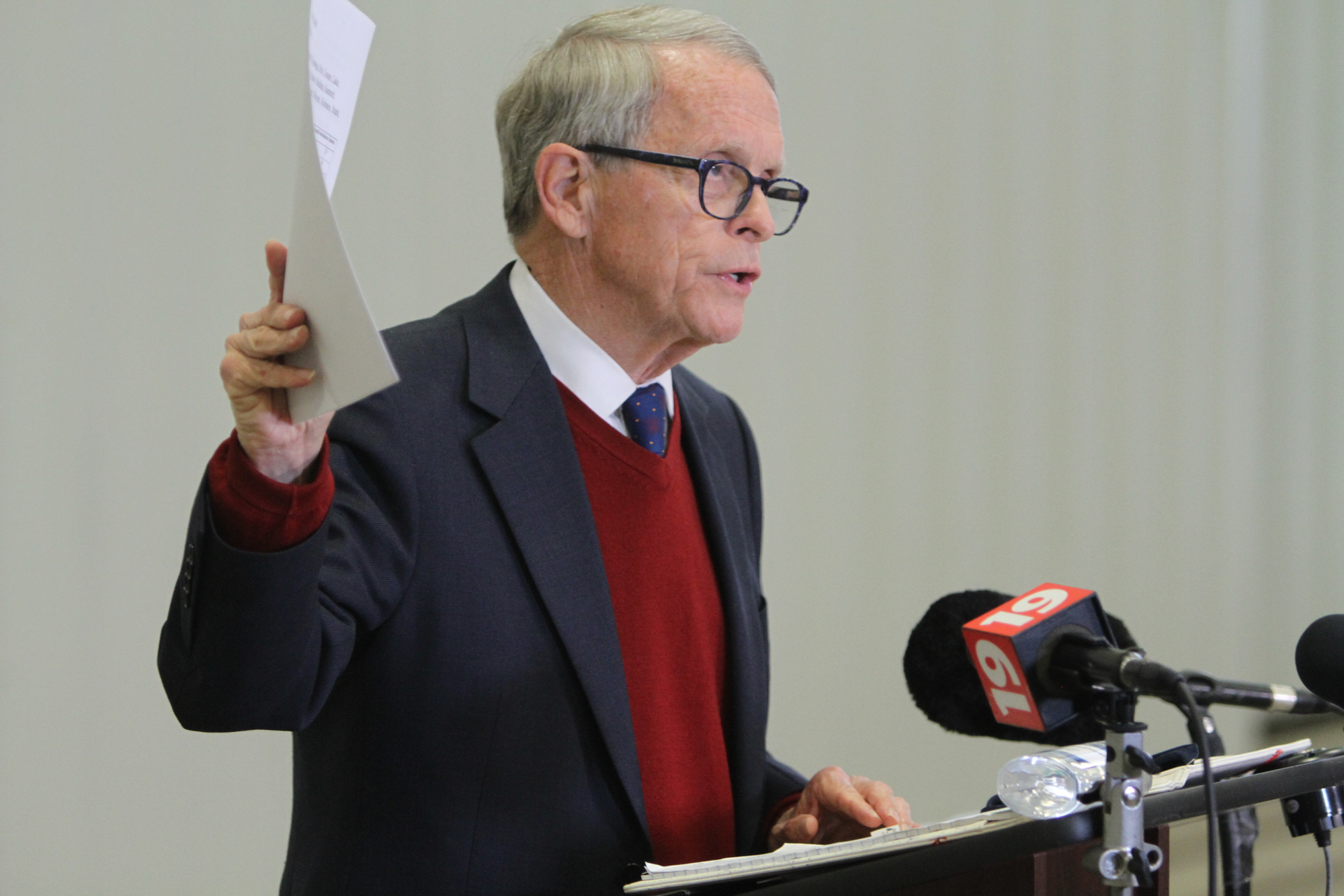 Gov. Mike DeWine talks about coronavirus case uptick - cleveland.com
