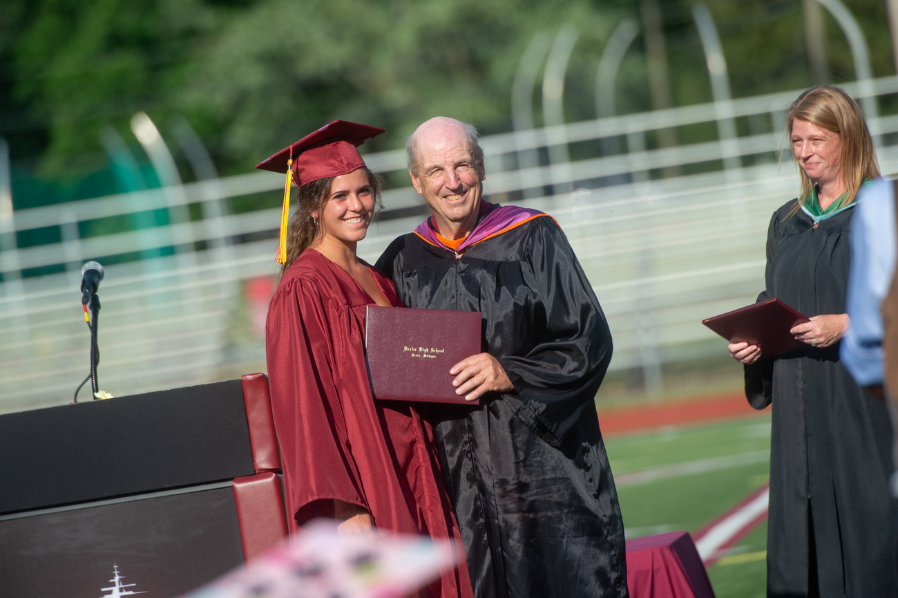 Dexter High School hosts outdoor commencement at Al Ritt Field - mlive.com