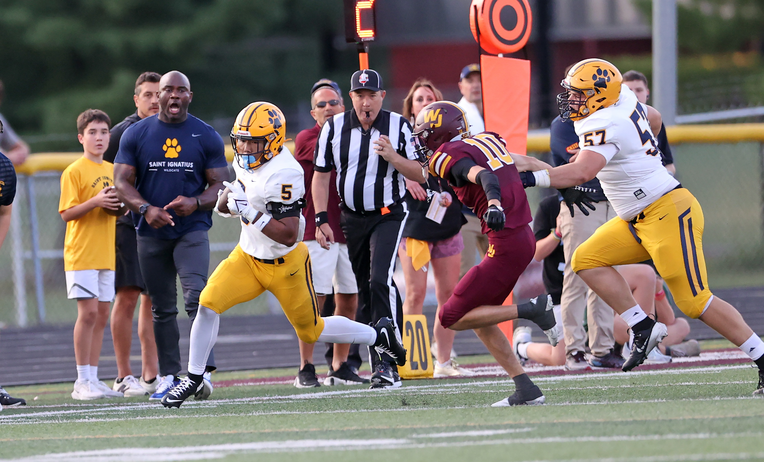 High school football; St. Ignatius at Walsh Jesuit, September 13, 2024 ...