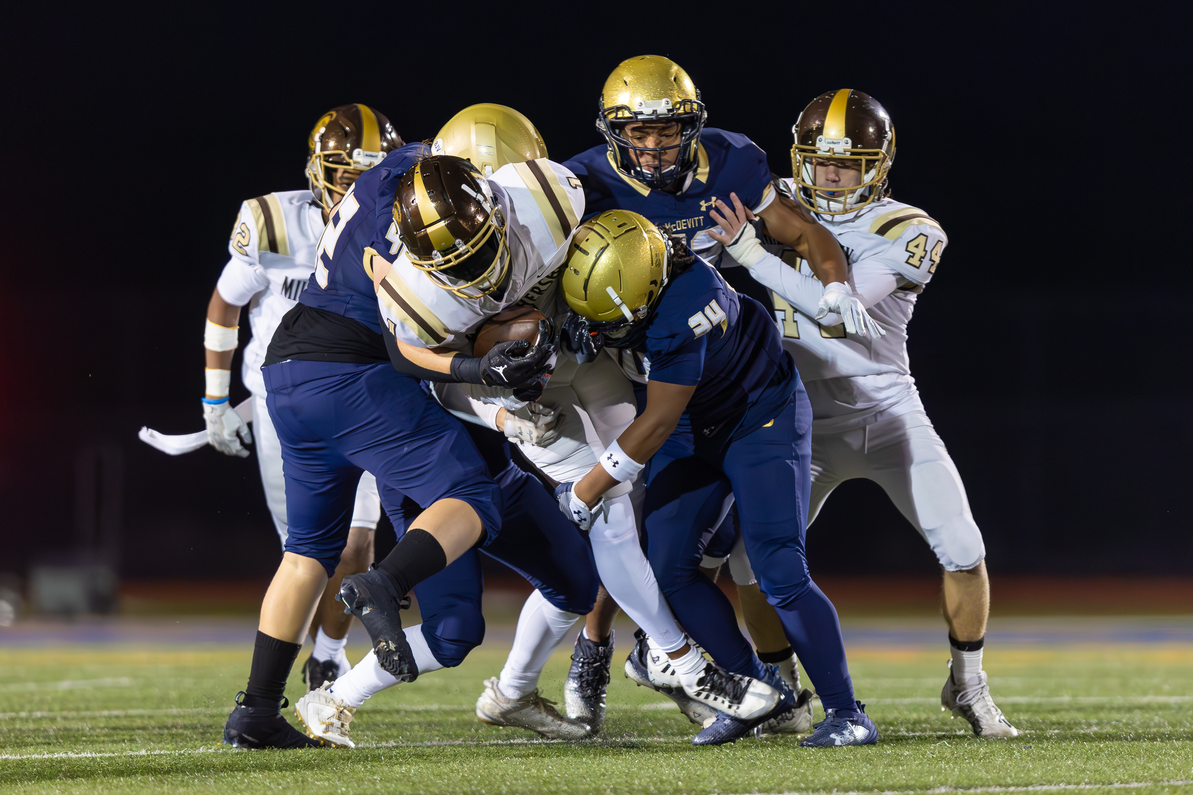 Bishop McDevitt plays Milton Hershey in a D3, Class 4A game in ...