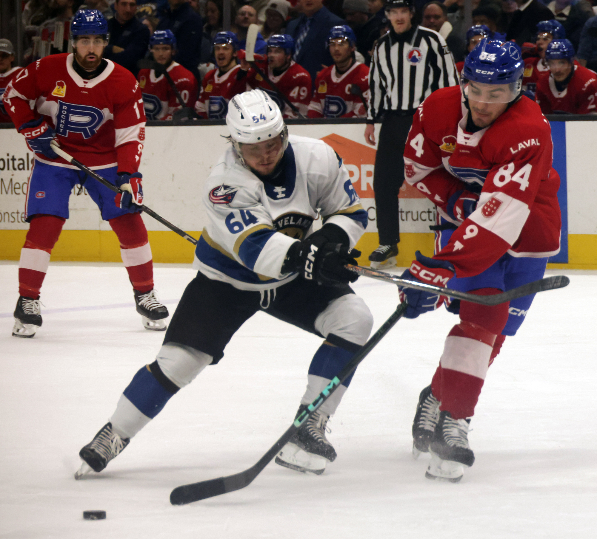 Laval Rocket at Cleveland Monsters, January 11, 2025 - cleveland.com