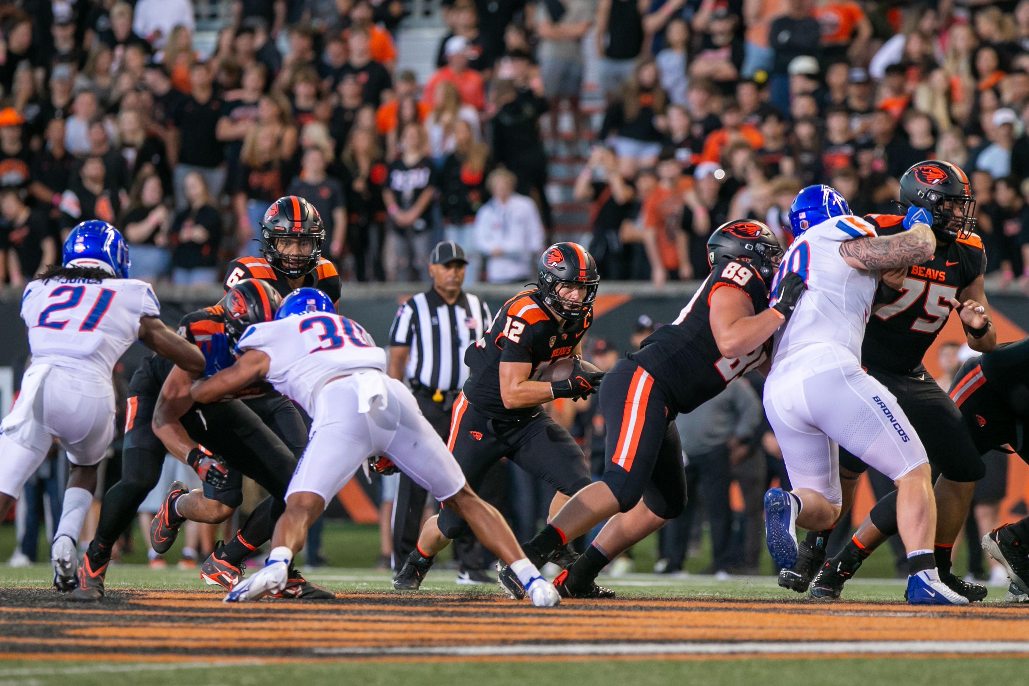 Oregon State Beavers vs. Boise State Broncos: Sept. 3, 2022 ...