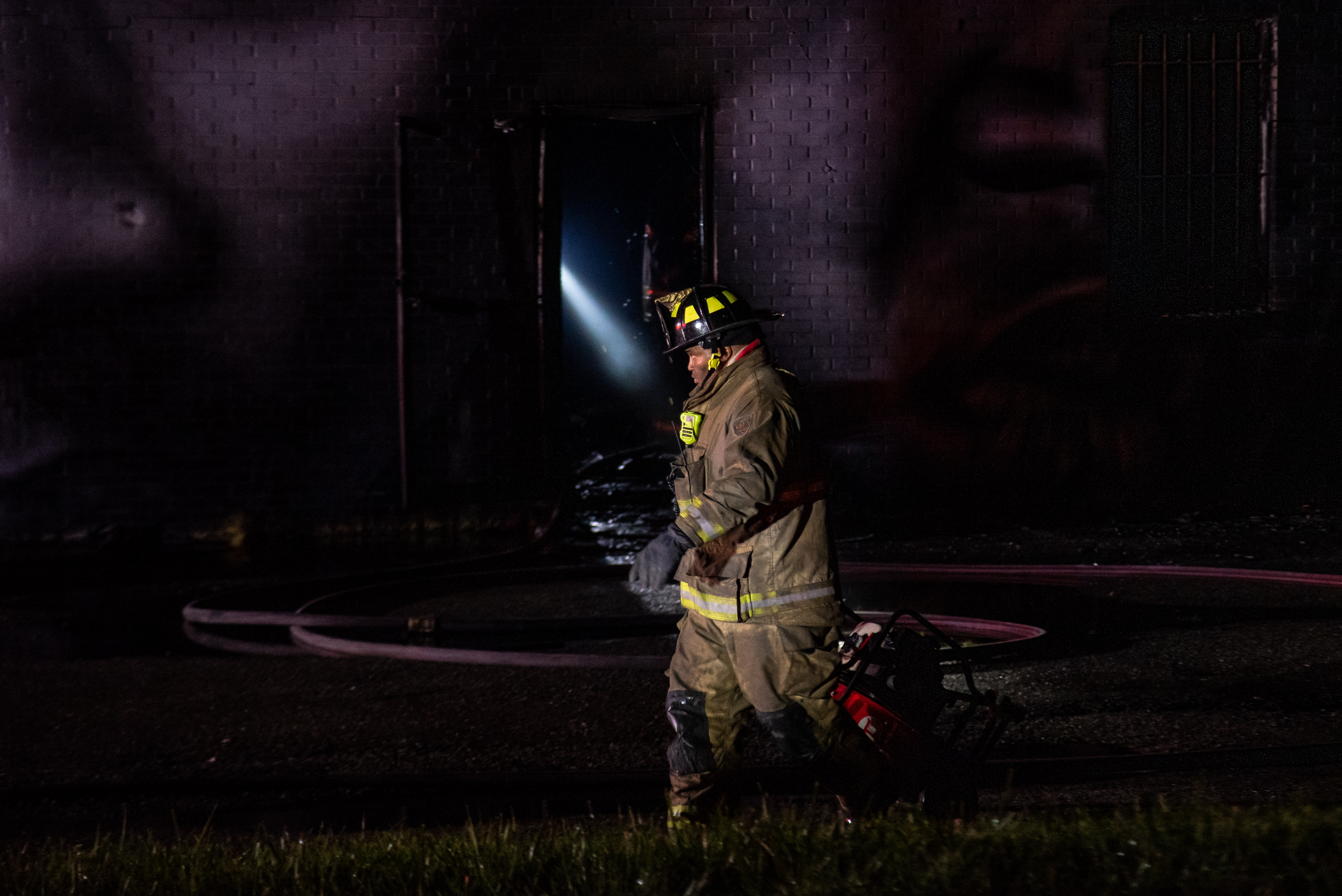 Firefighters respond to fire at 3400 block of Martin Luther King Avenue ...