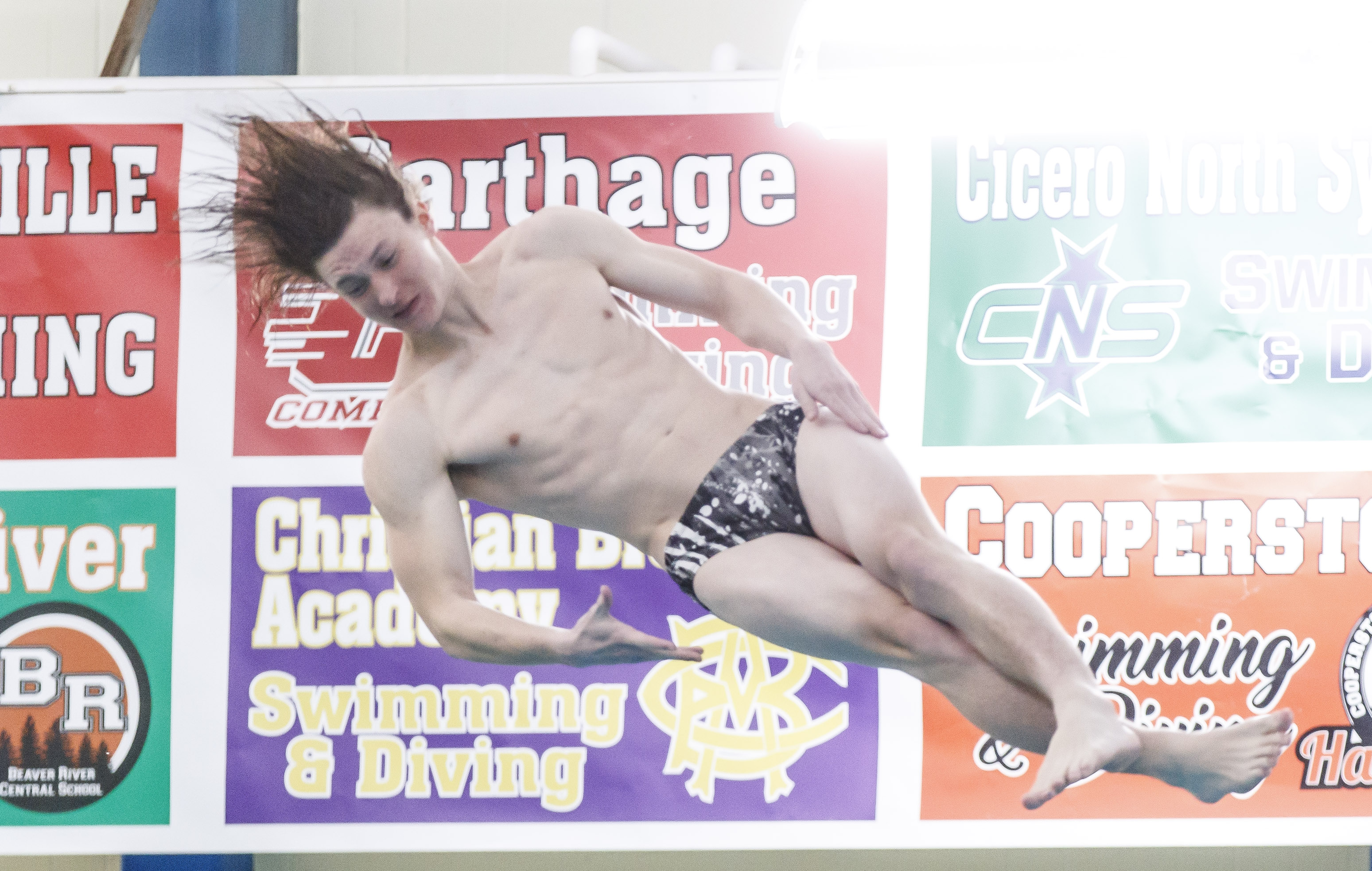 Section III diving state qualifier at Nottingham High School - syracuse.com