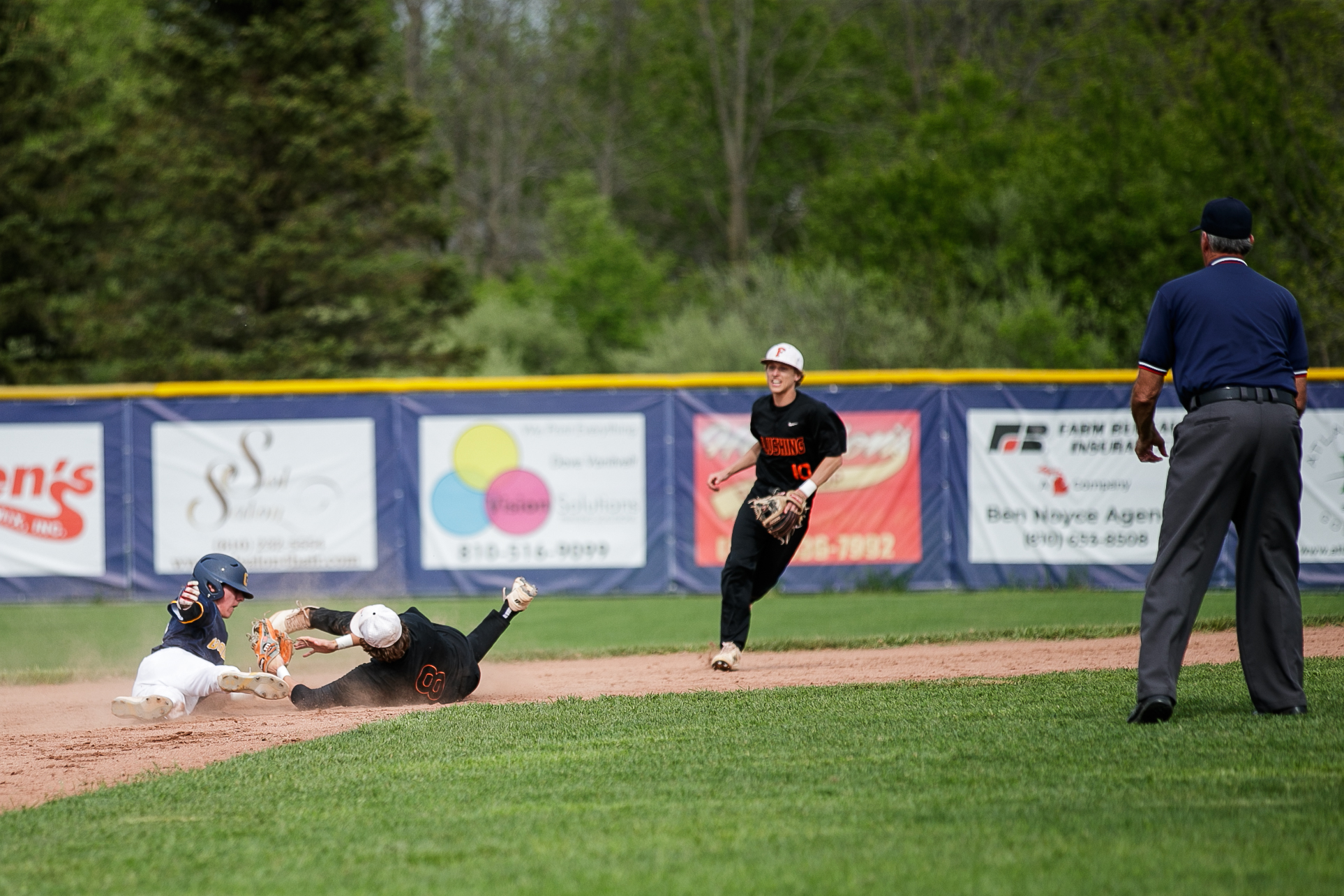 Goodrich defeats Flushing 3-0 in the varsity baseball Metro League ...