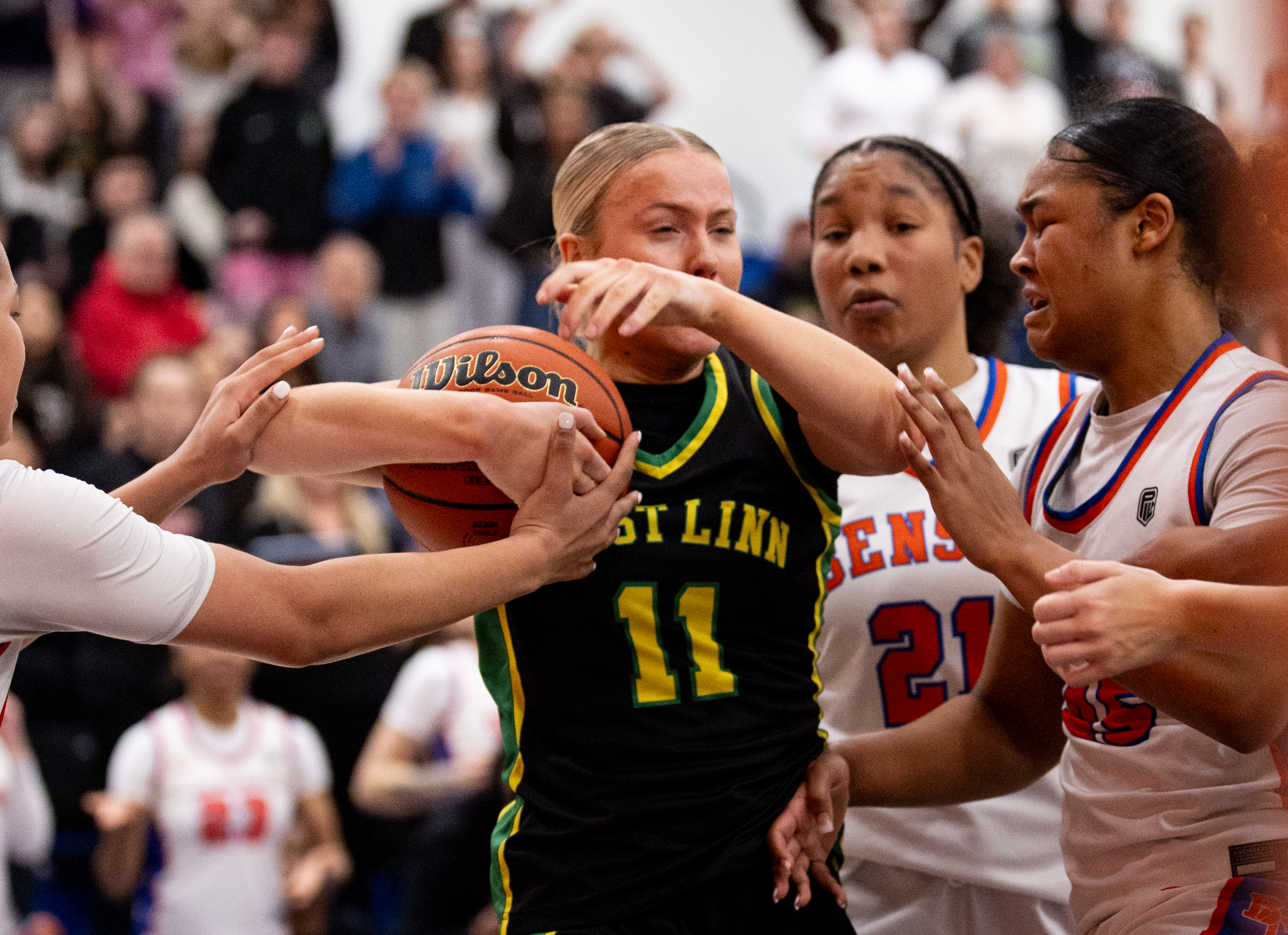 OSAA Class 6A girls basketball state second round: Benson Astros vs ...