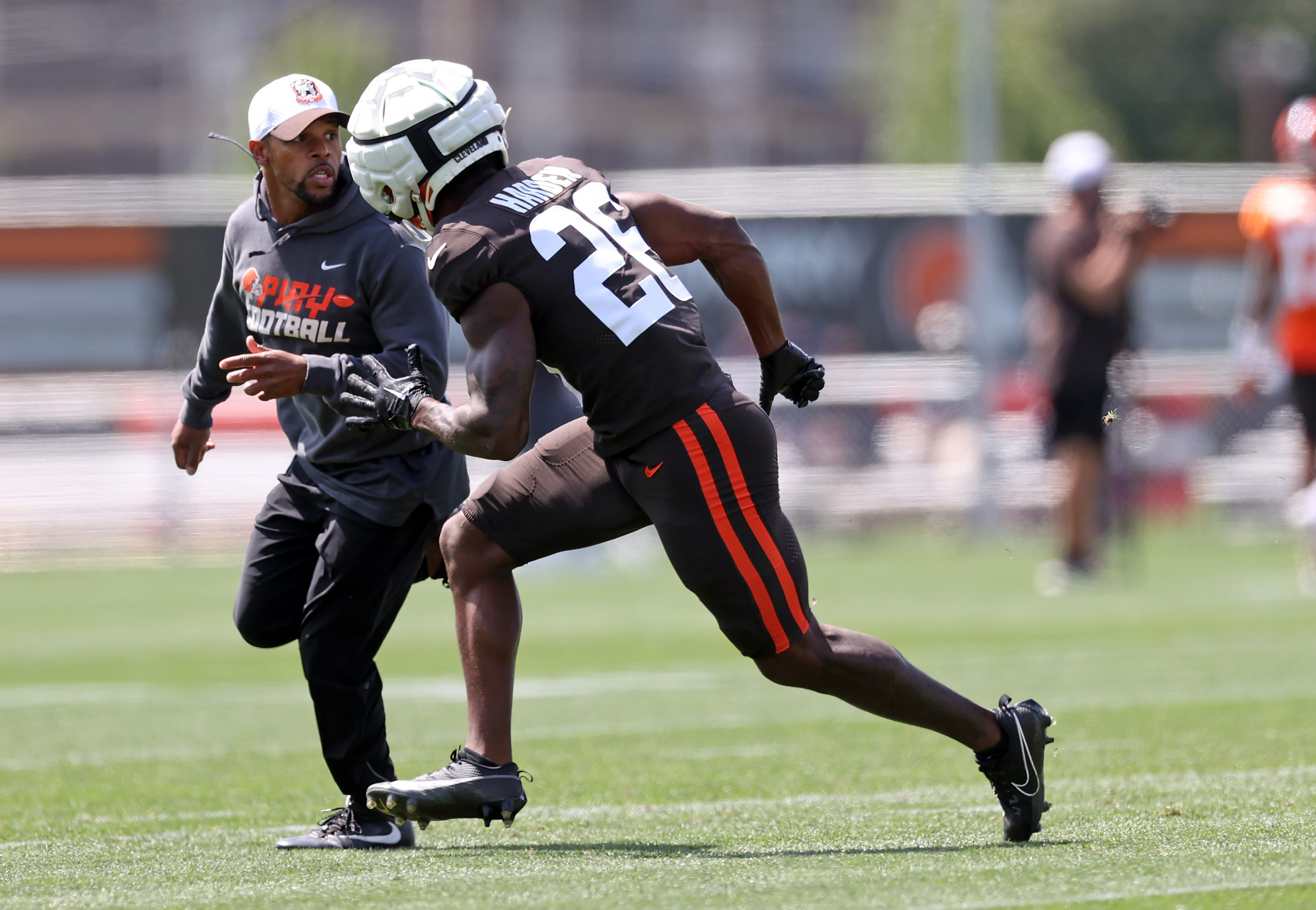 Cleveland Browns cornerback Myles Harden, August 22, 2024 - cleveland.com