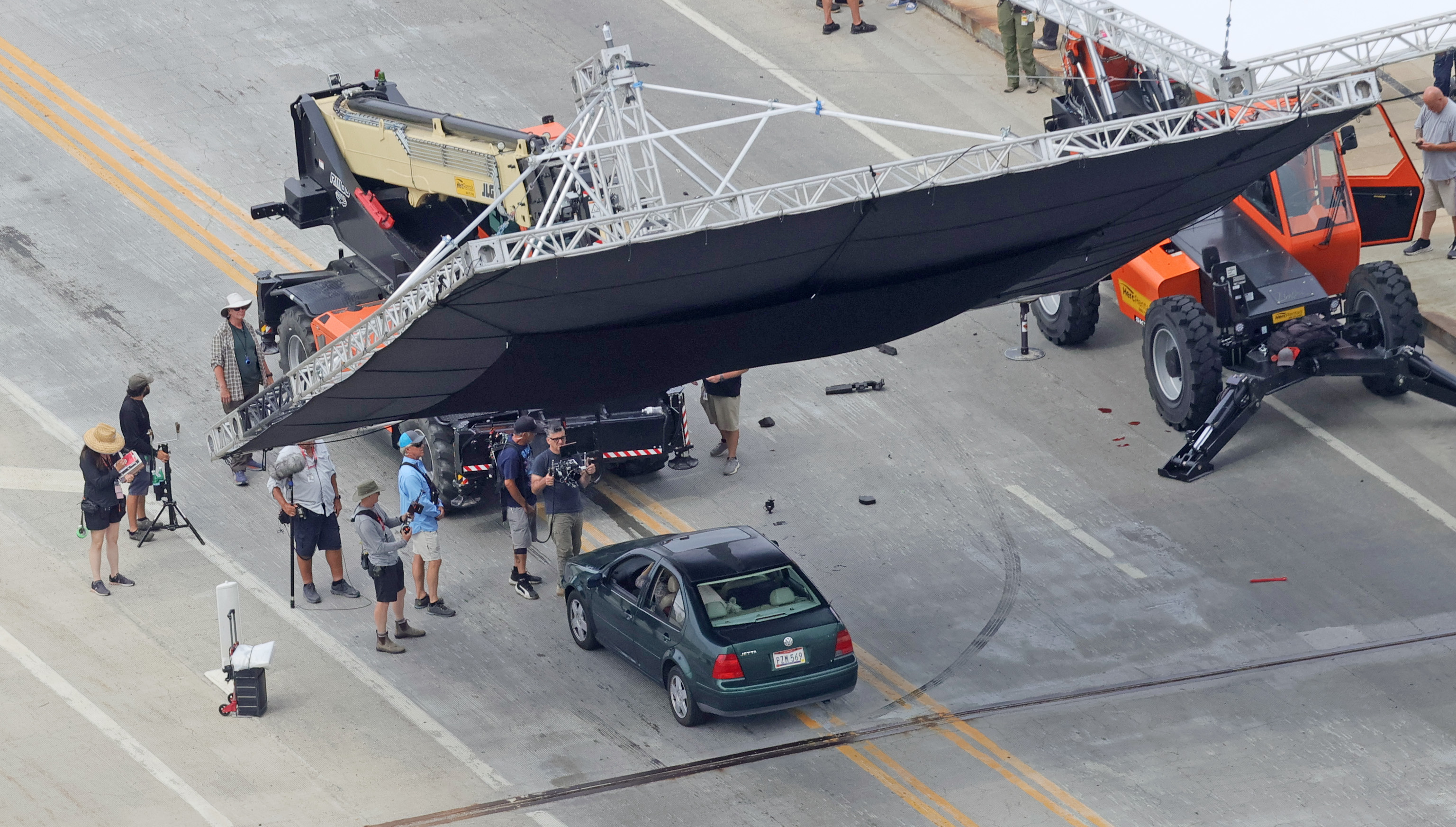 Superman movie continues filming on Detroit-Superior Bridge, July 9 ...