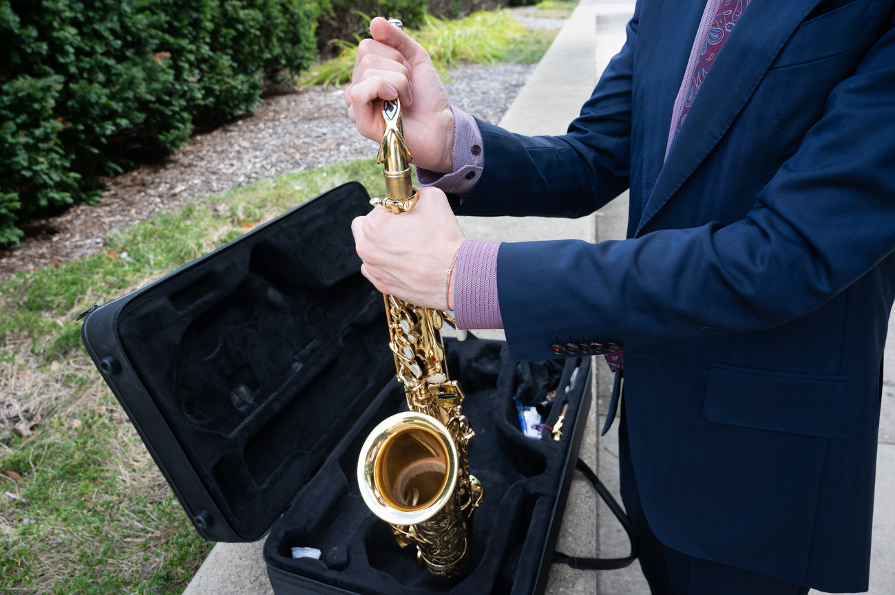 Russian saxophonist Valentin Kovalev at University of Michigan - mlive.com